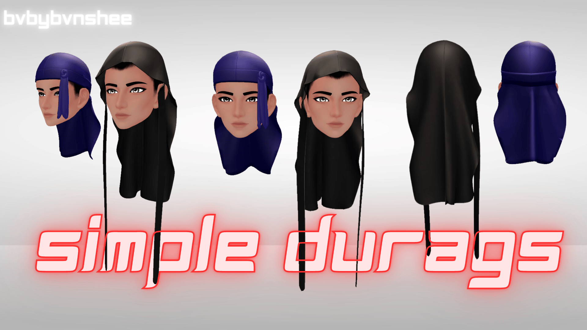 Simple Durags (2 Types) - Payhip