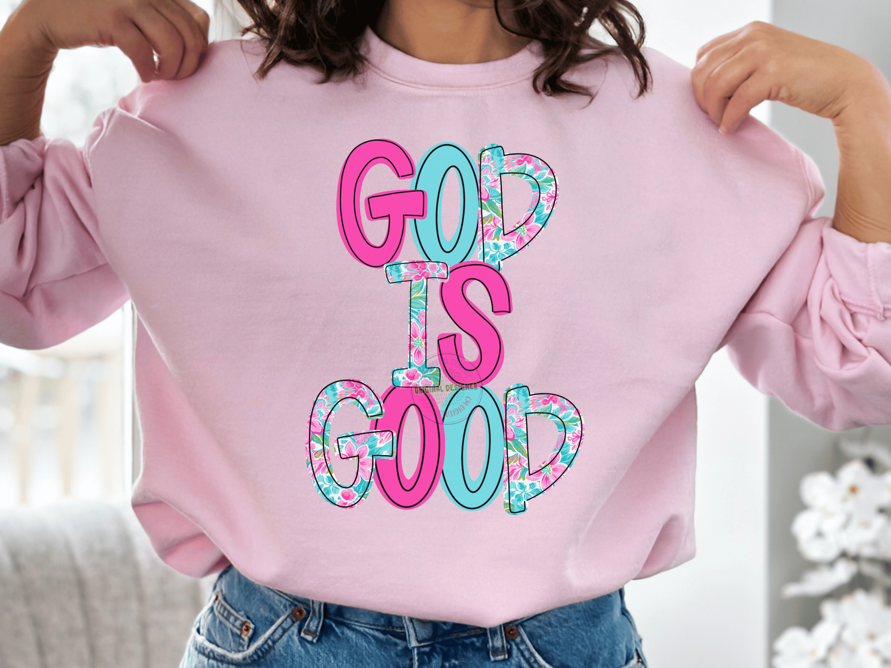 Preppy God Is Good Png - Payhip