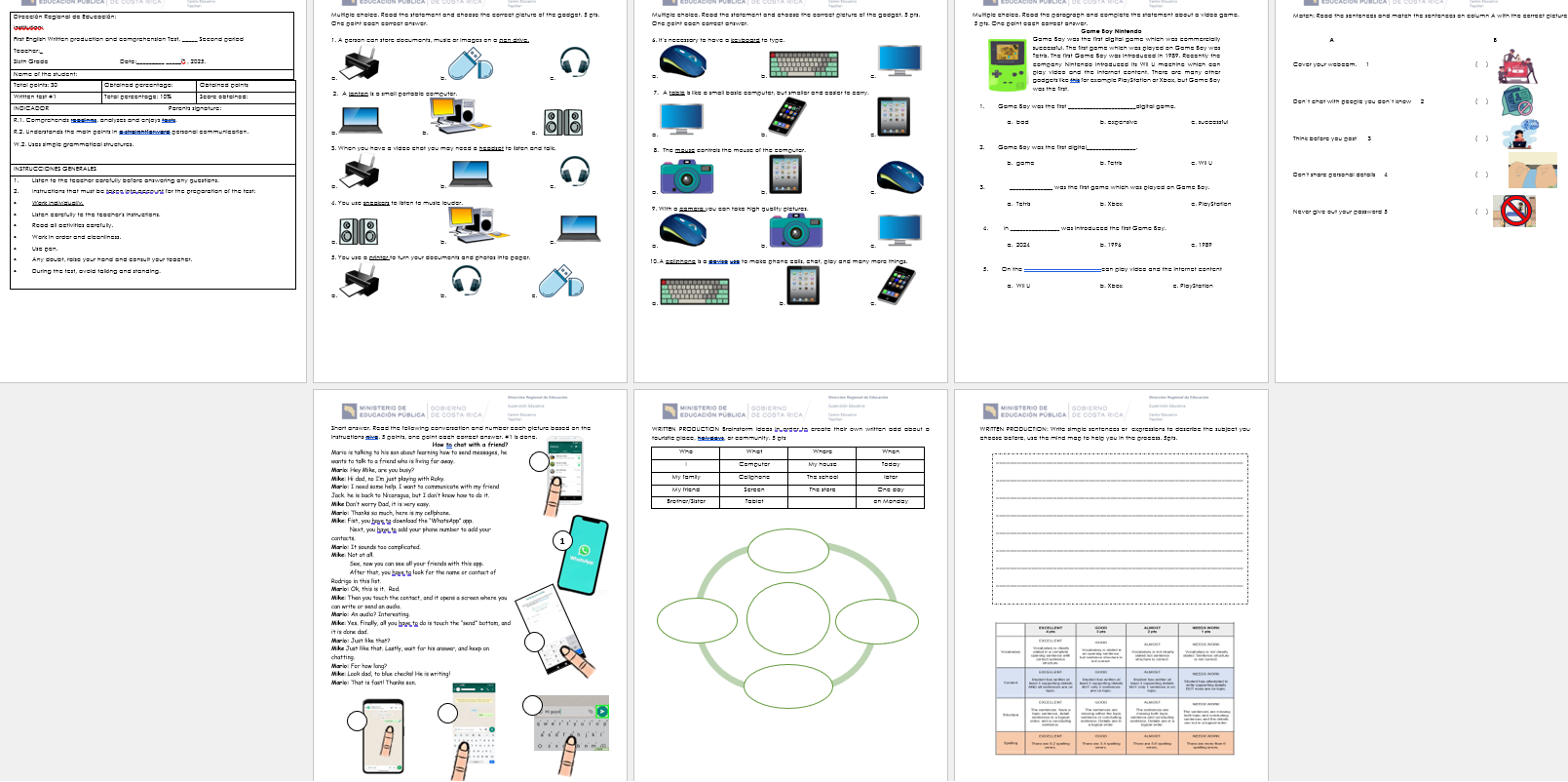 ELEMENTARY UNIT 2 FROM 1ST TO 6TH - Payhip