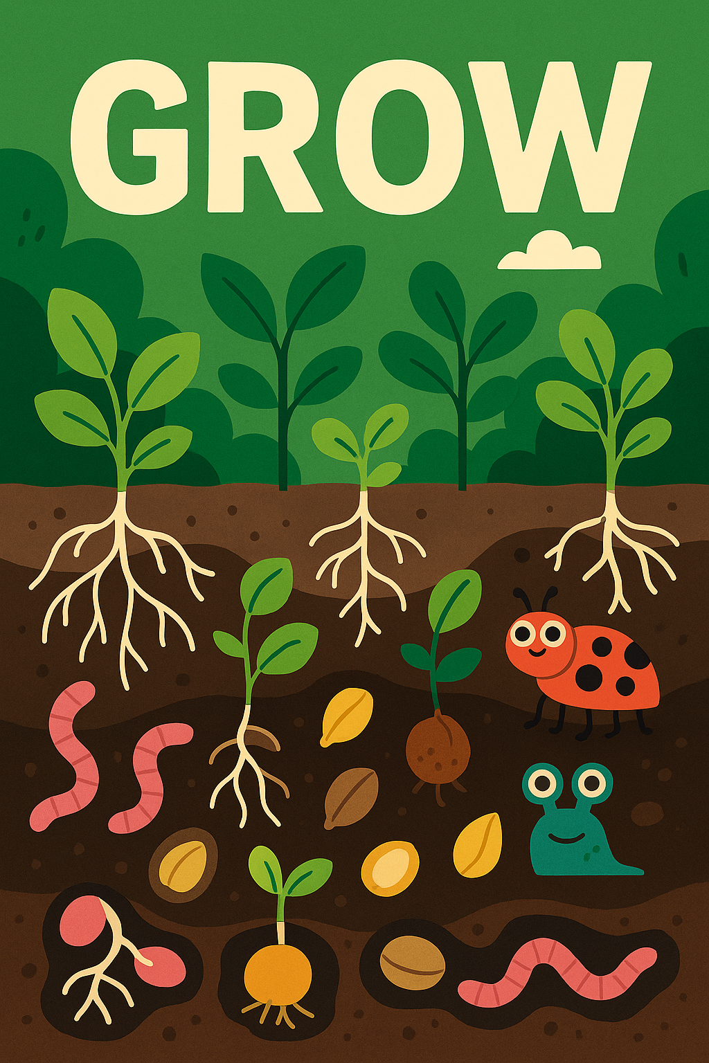 Grow Series Bundle: #4–6 (Sunlight, Pollination, Roots) - Payhip