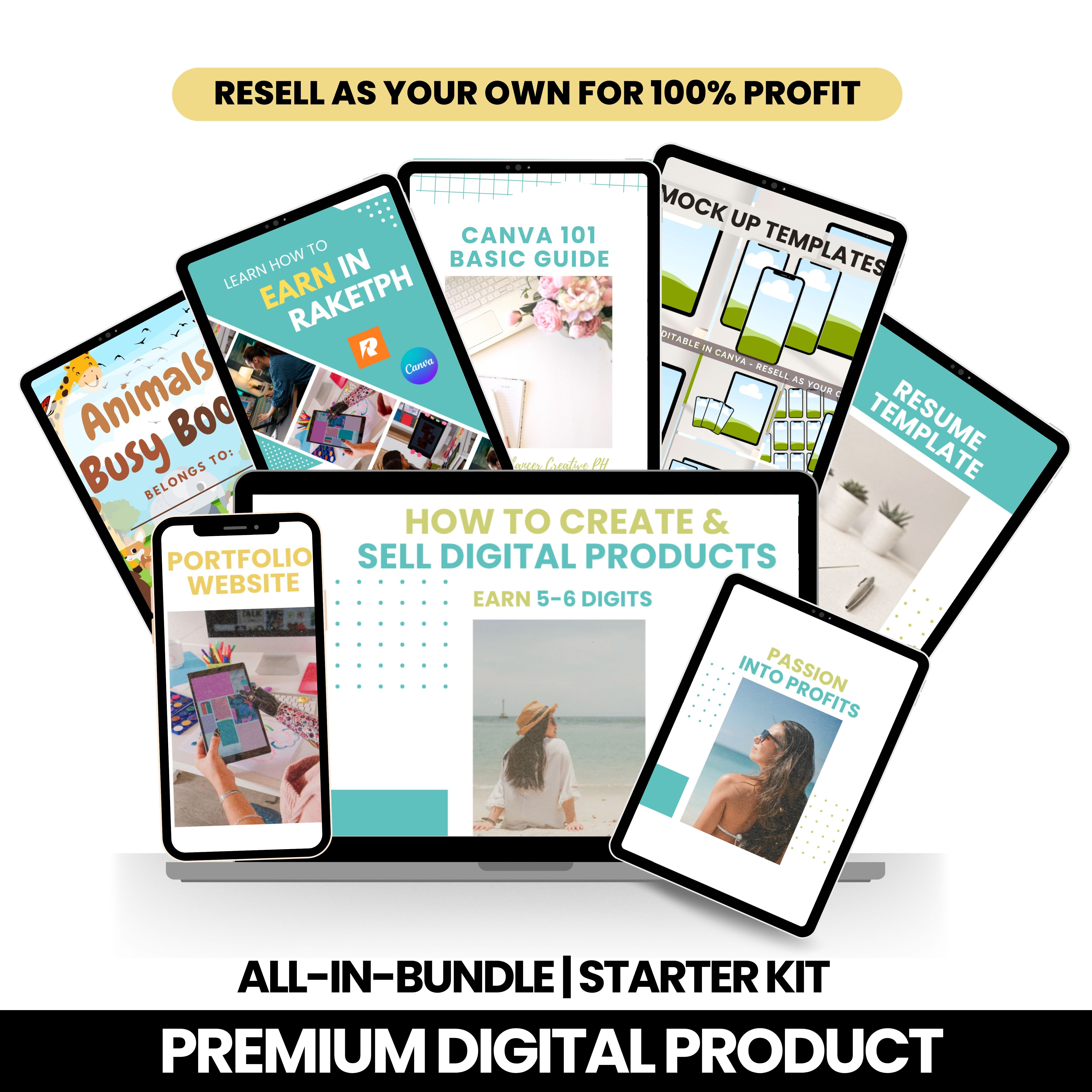 Premium Digital Product Starter Kit | PLR & MRR License - Payhip