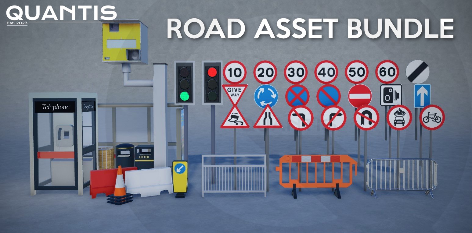 UK Road Asset Bundle - Payhip
