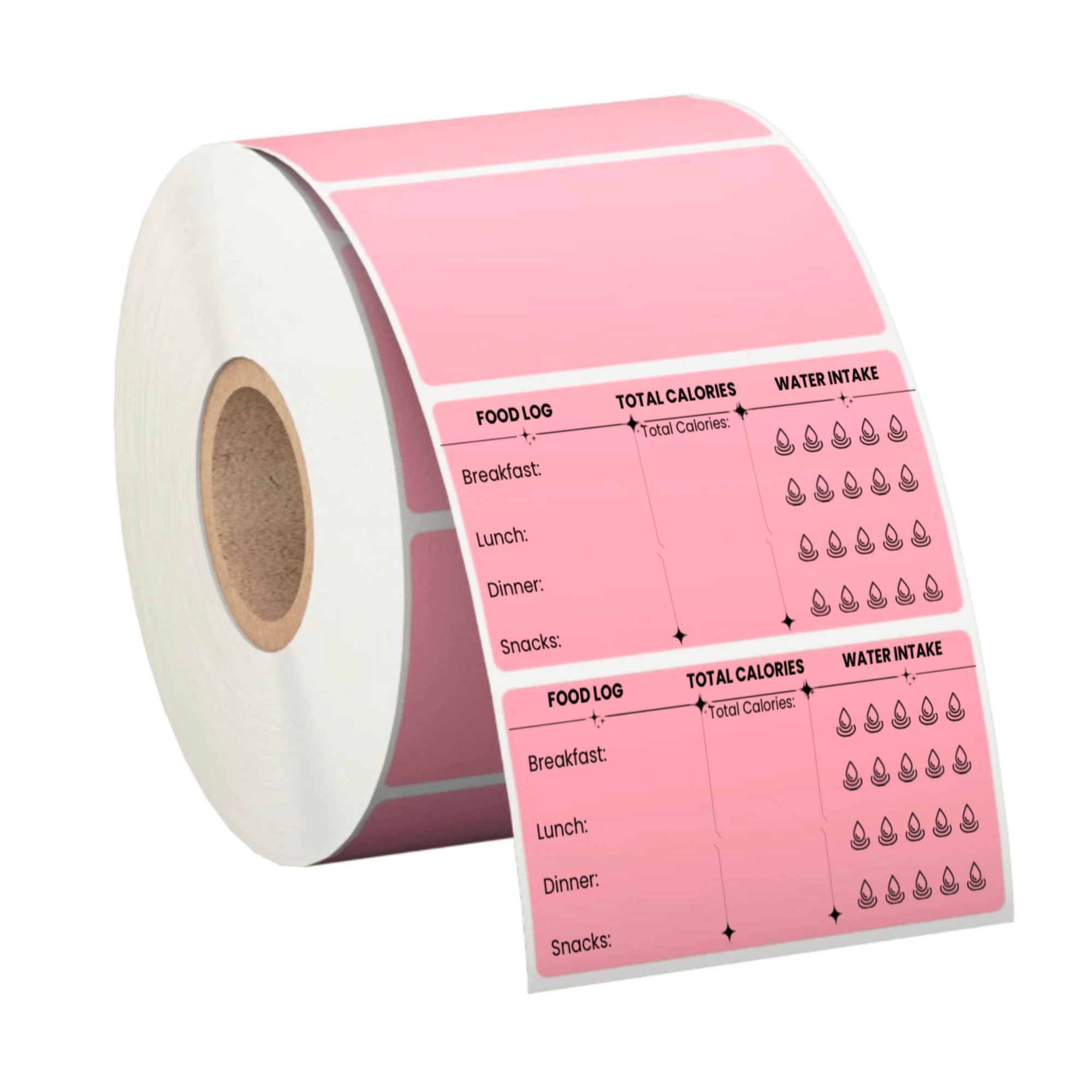 Food Diary Calorie Intake Tracker digital png file / fitness design ...