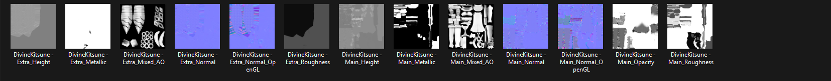 Divine Kitsune Set