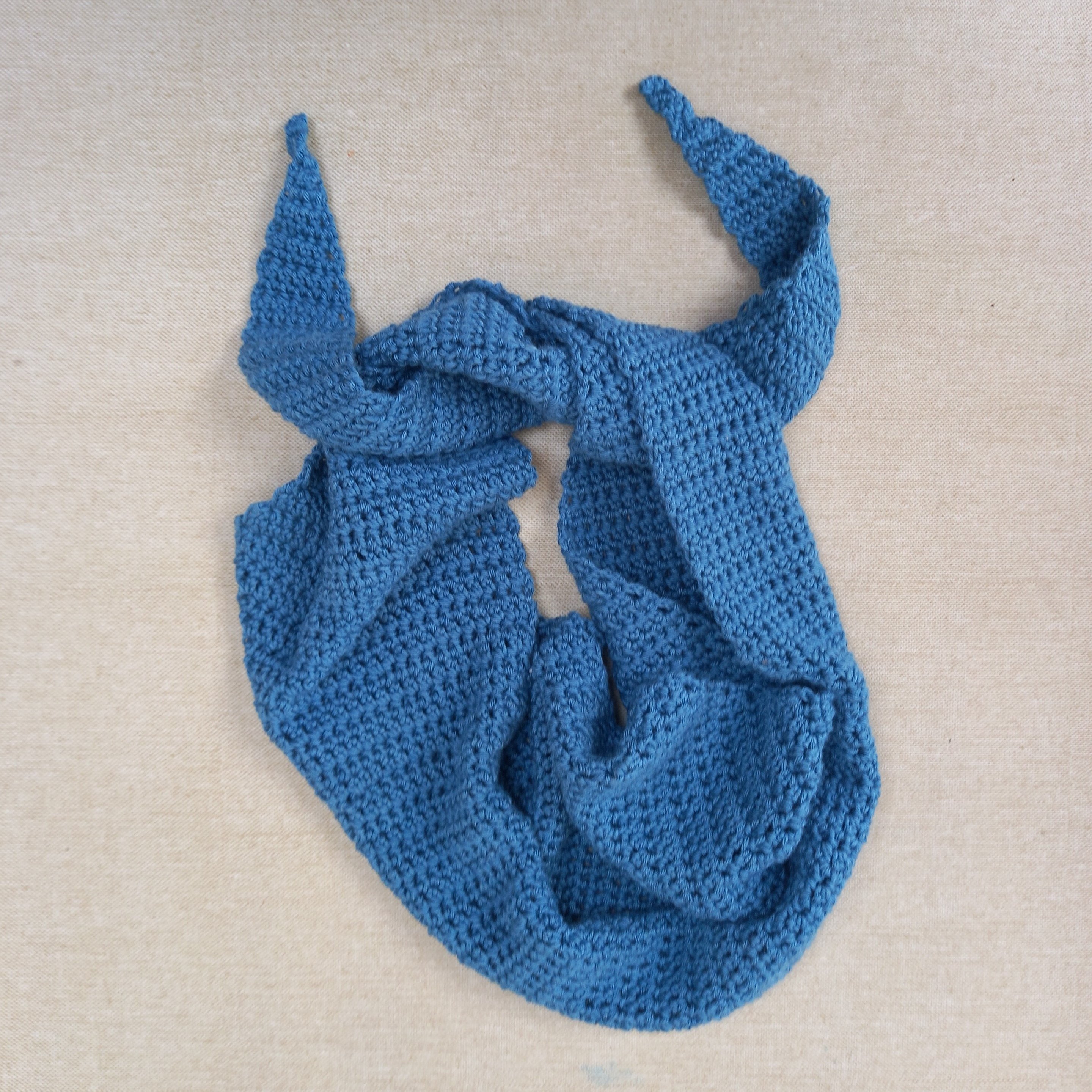 Crochet Pattern PDF - Sparrowhawk Scarf - Neckerchief Triangle Scarf ...