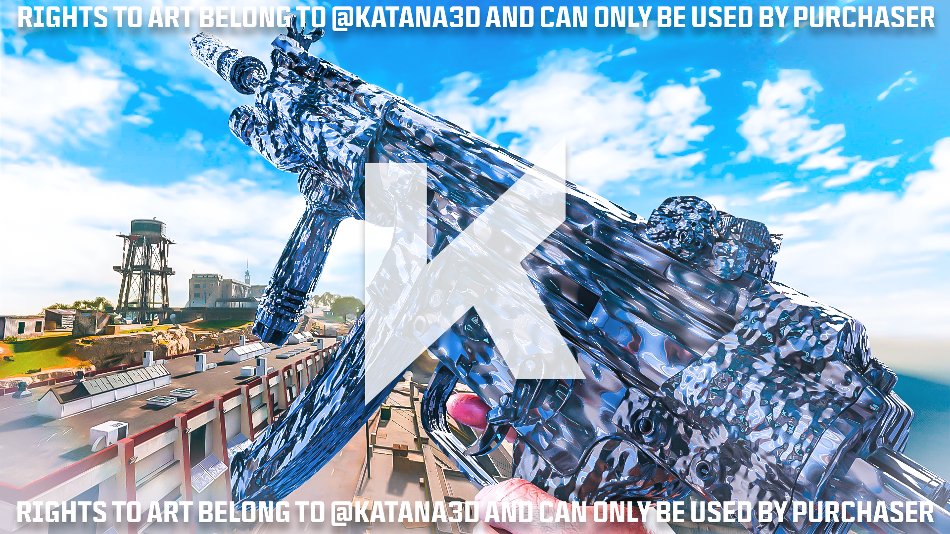 COD/Warzone Thumbnail - Obsidian C9 (Verdansk Rebirth) - Payhip