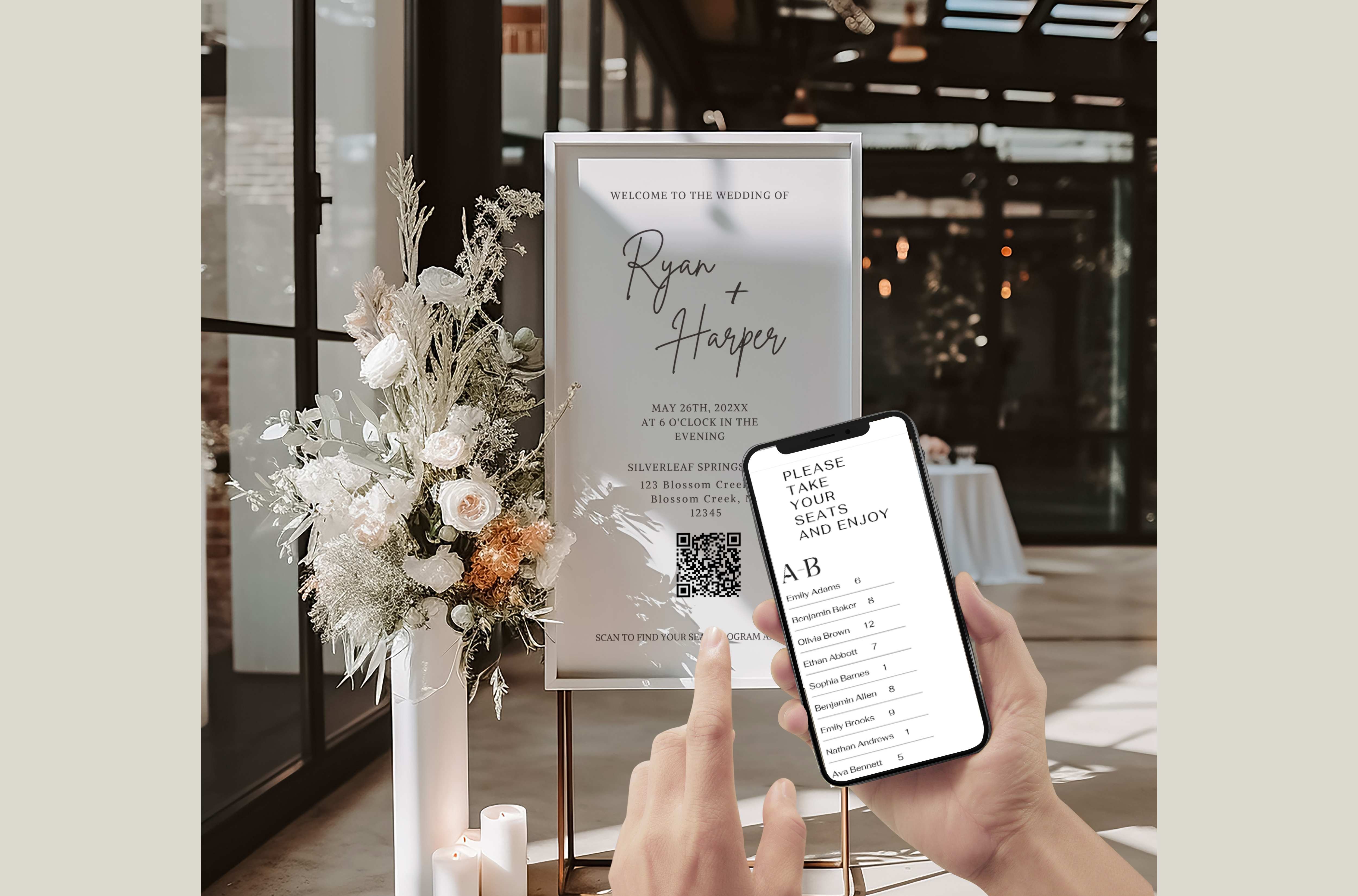 Digital Seating Chart - Payhip