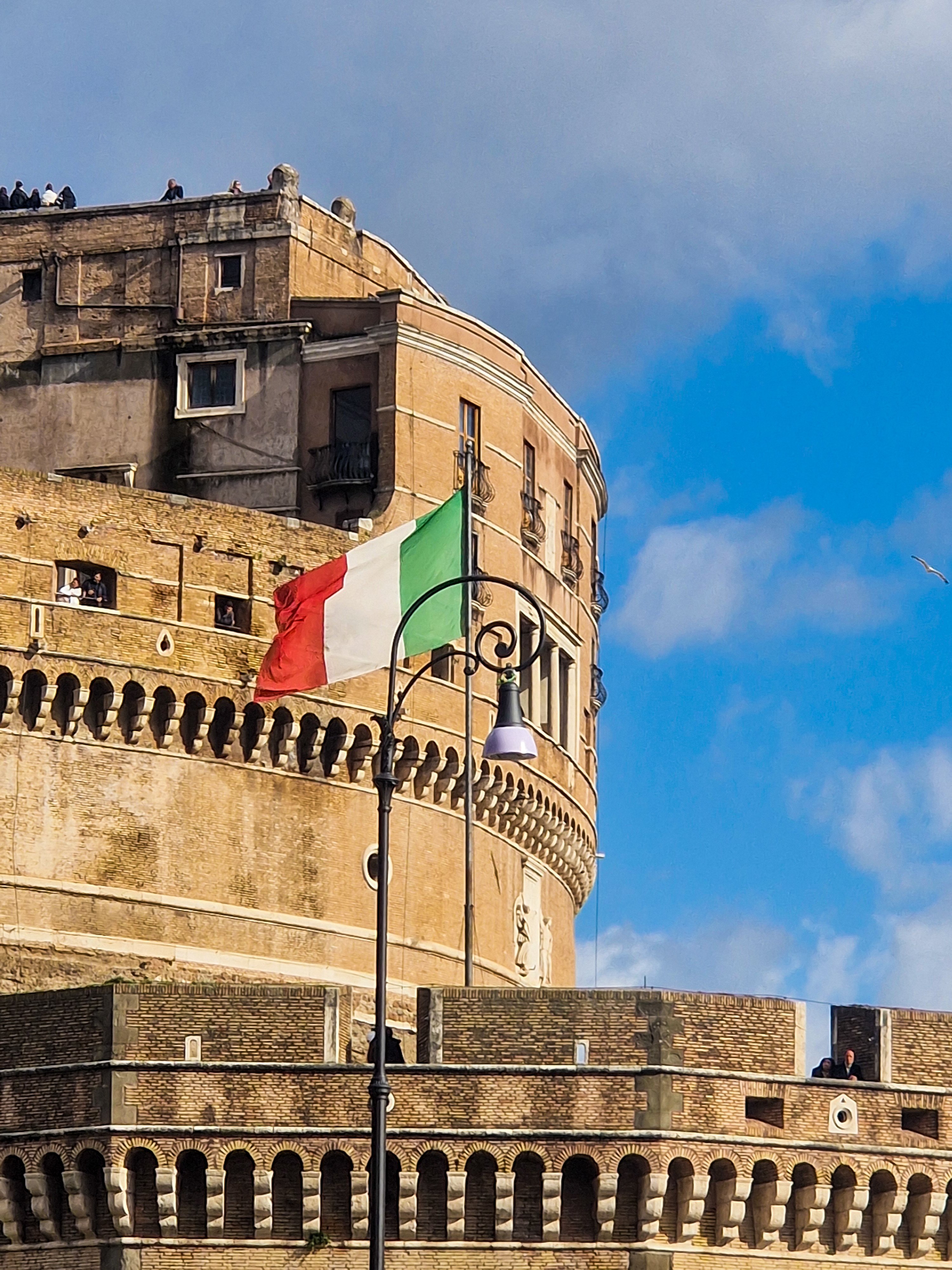 Castel Sant' Angelo Italy Flag - Rome Italy - Payhip