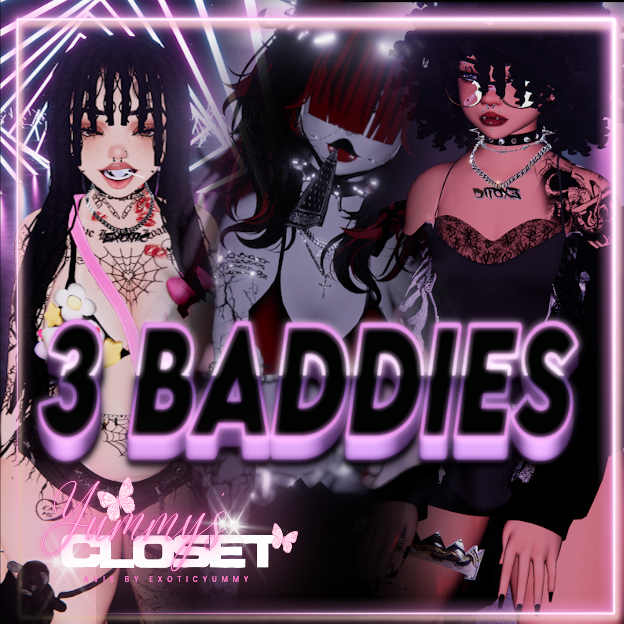 3 Baddies - Payhip