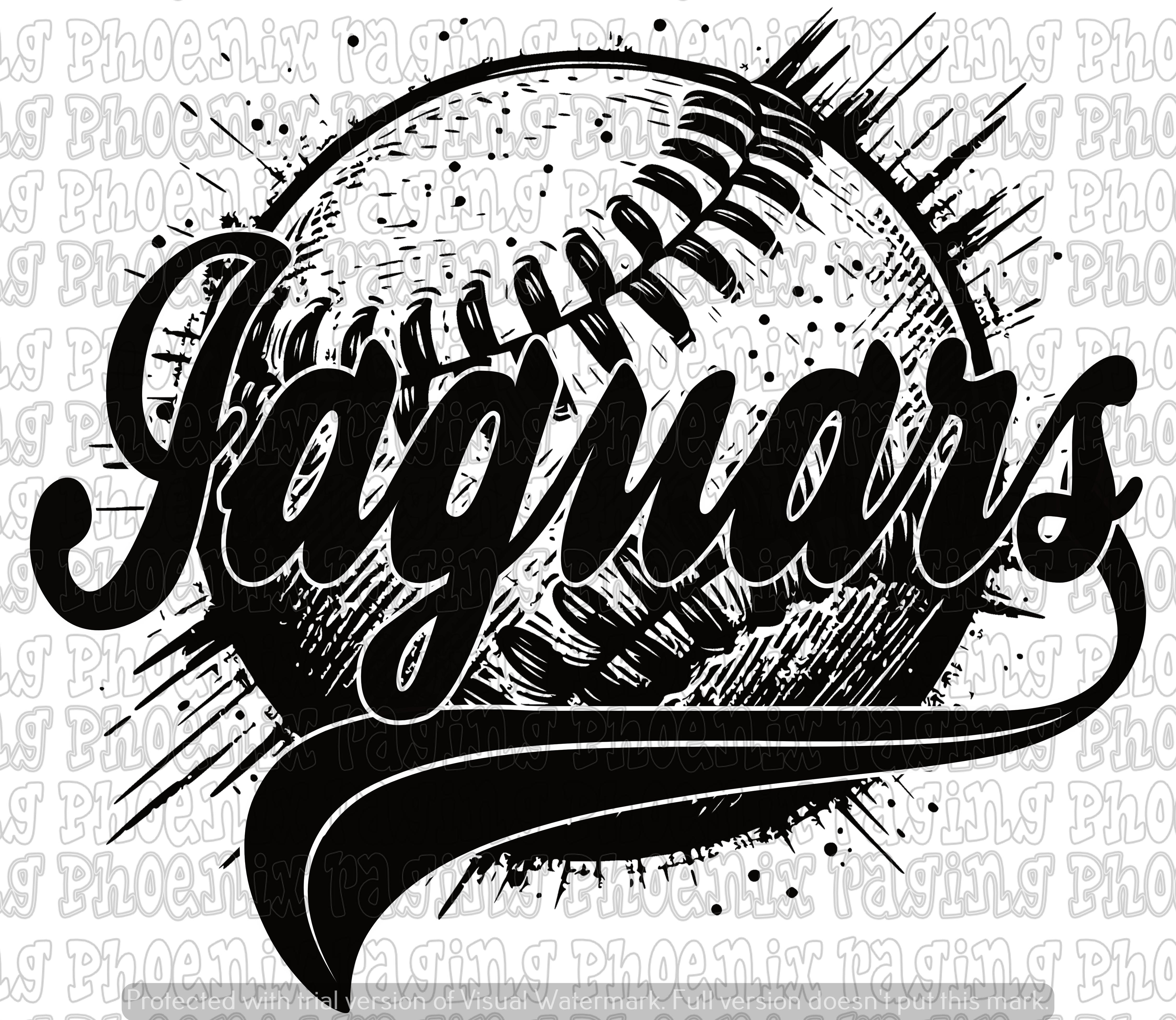 JAGUARS BASEBALL SWOOSH-BSA39 - Payhip