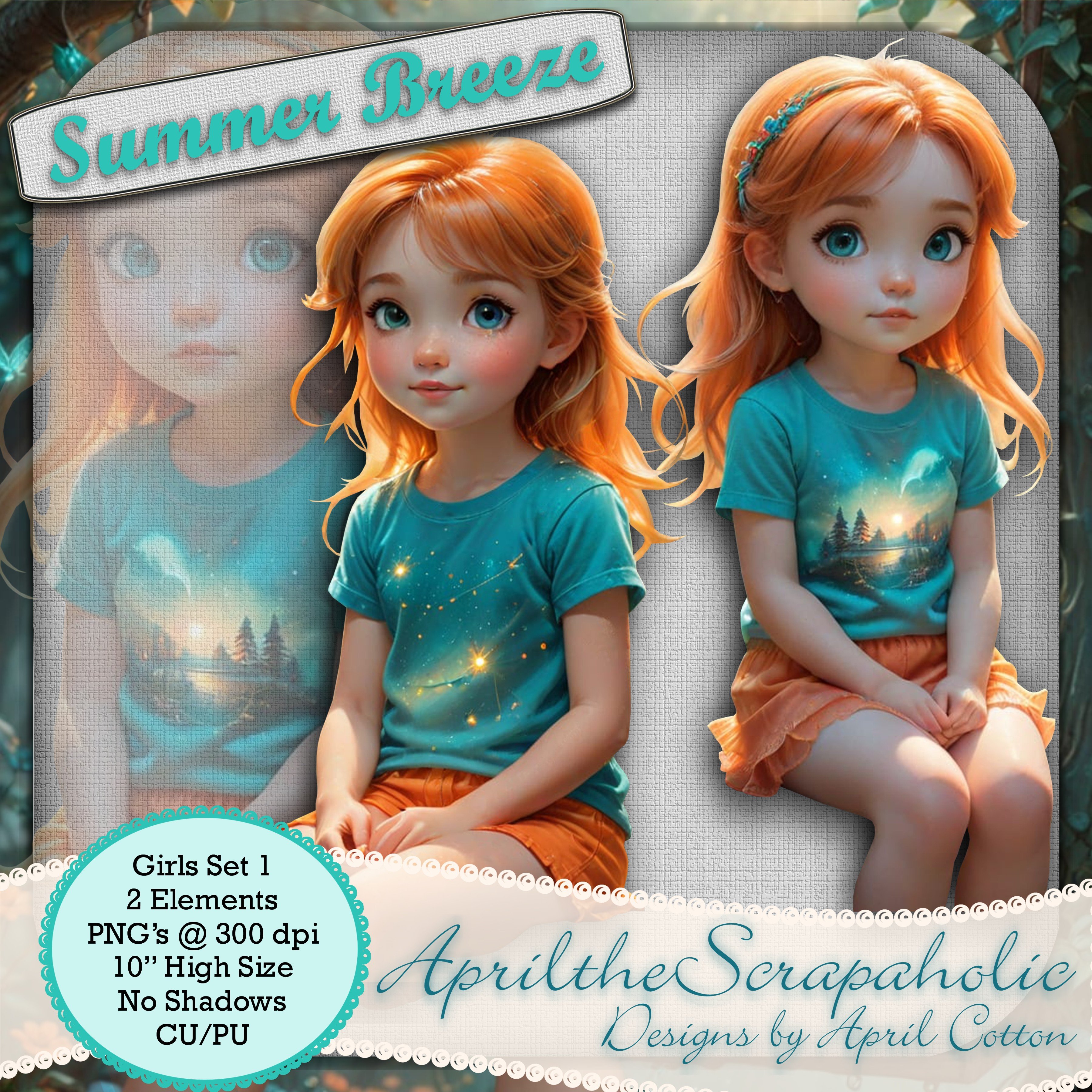 Summer Breeze - Girls Set 1 - Payhip