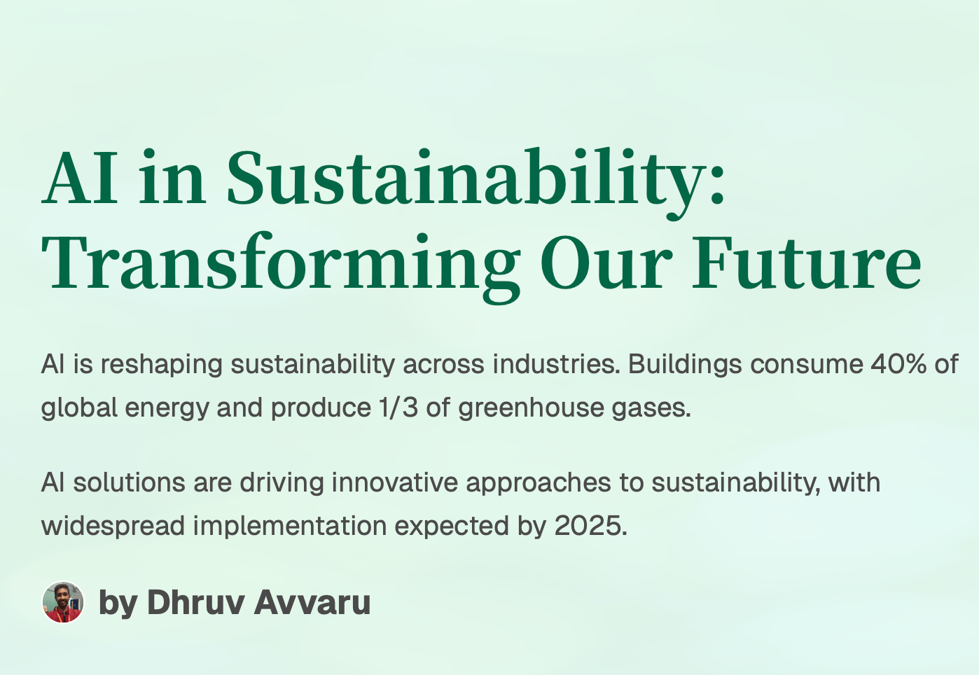 Ai In Sustainability Learning Slides 8 Slides Payhip