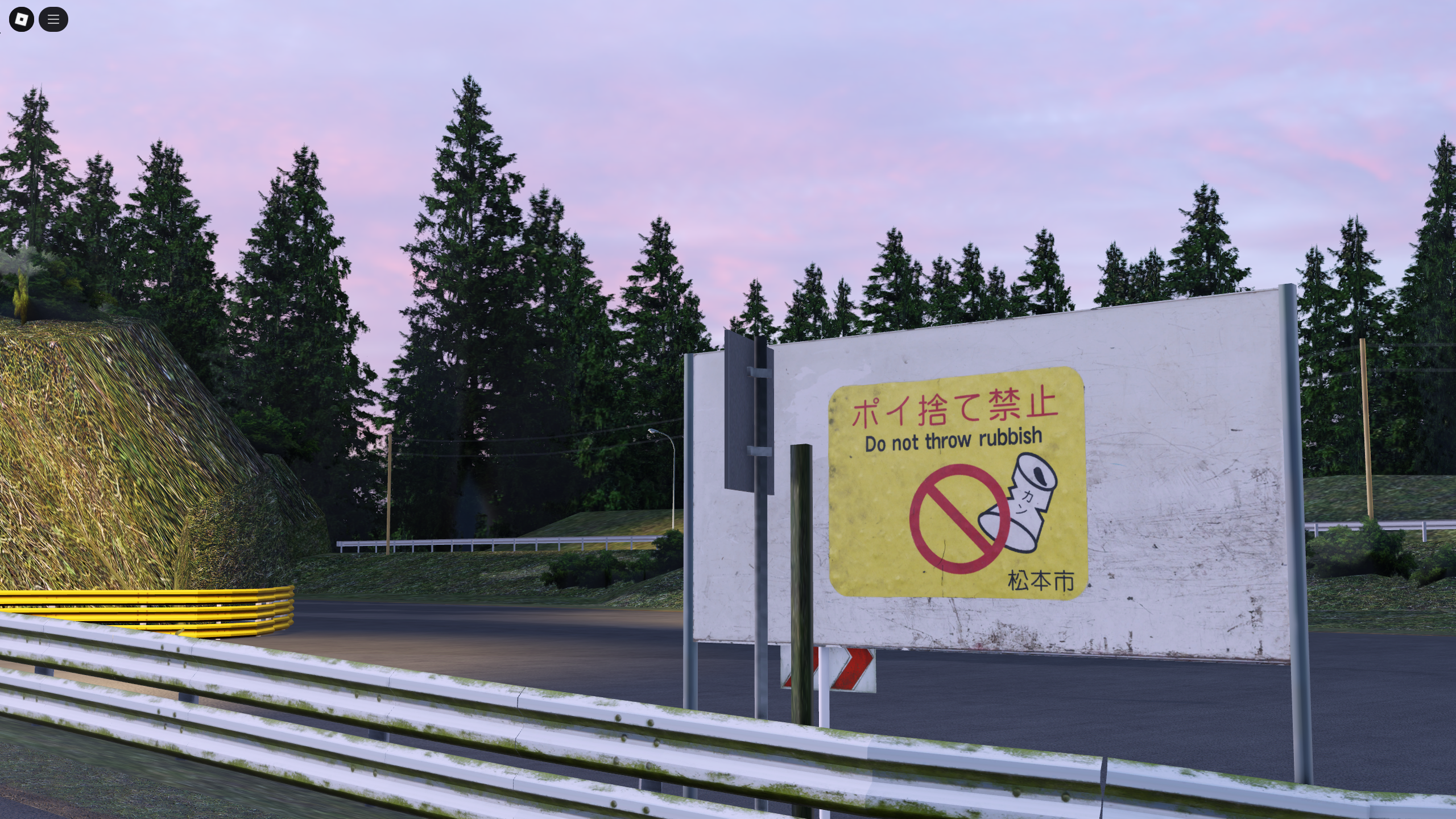 Japanese-Style Driving Course – Roblox School Map
