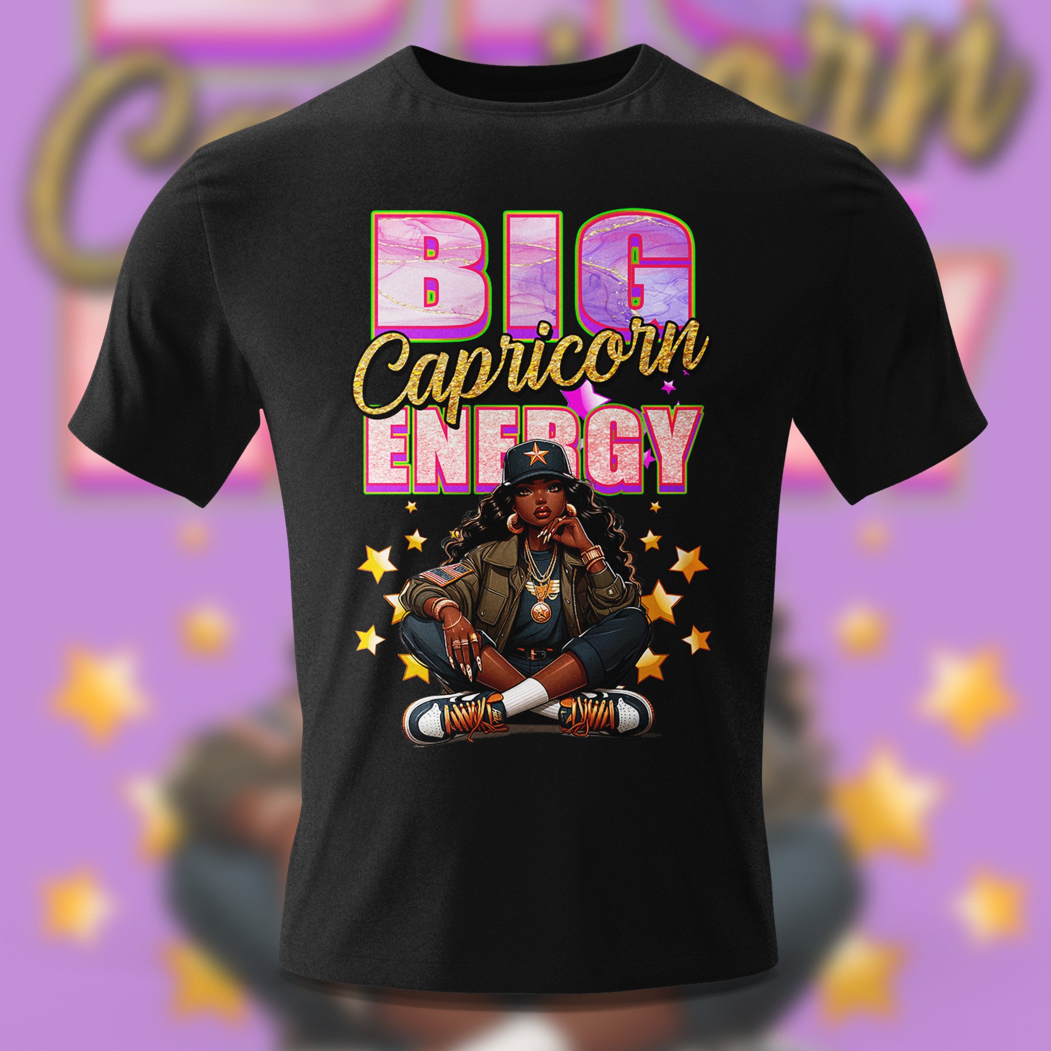 BIG Capricorn Energy | Zodiac PNG Digital File - Payhip