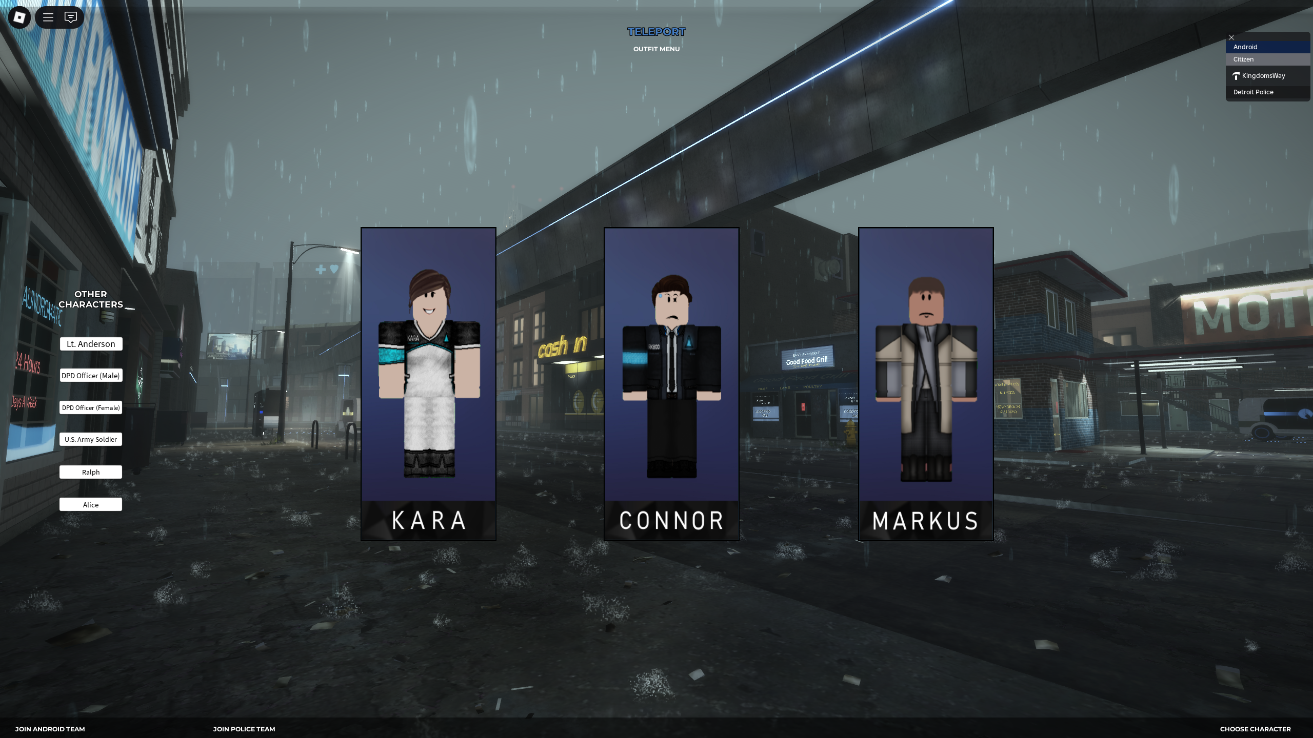 Futuristic Detroit Map – Sci-Fi Roblox City RP