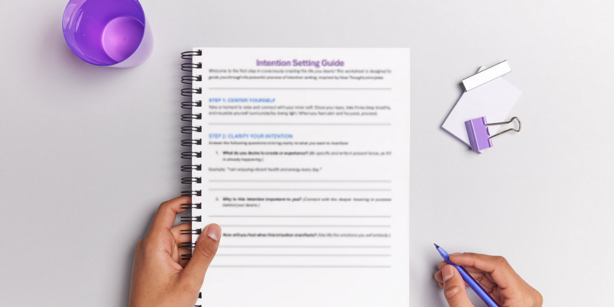 Intention Setting Guide - Payhip