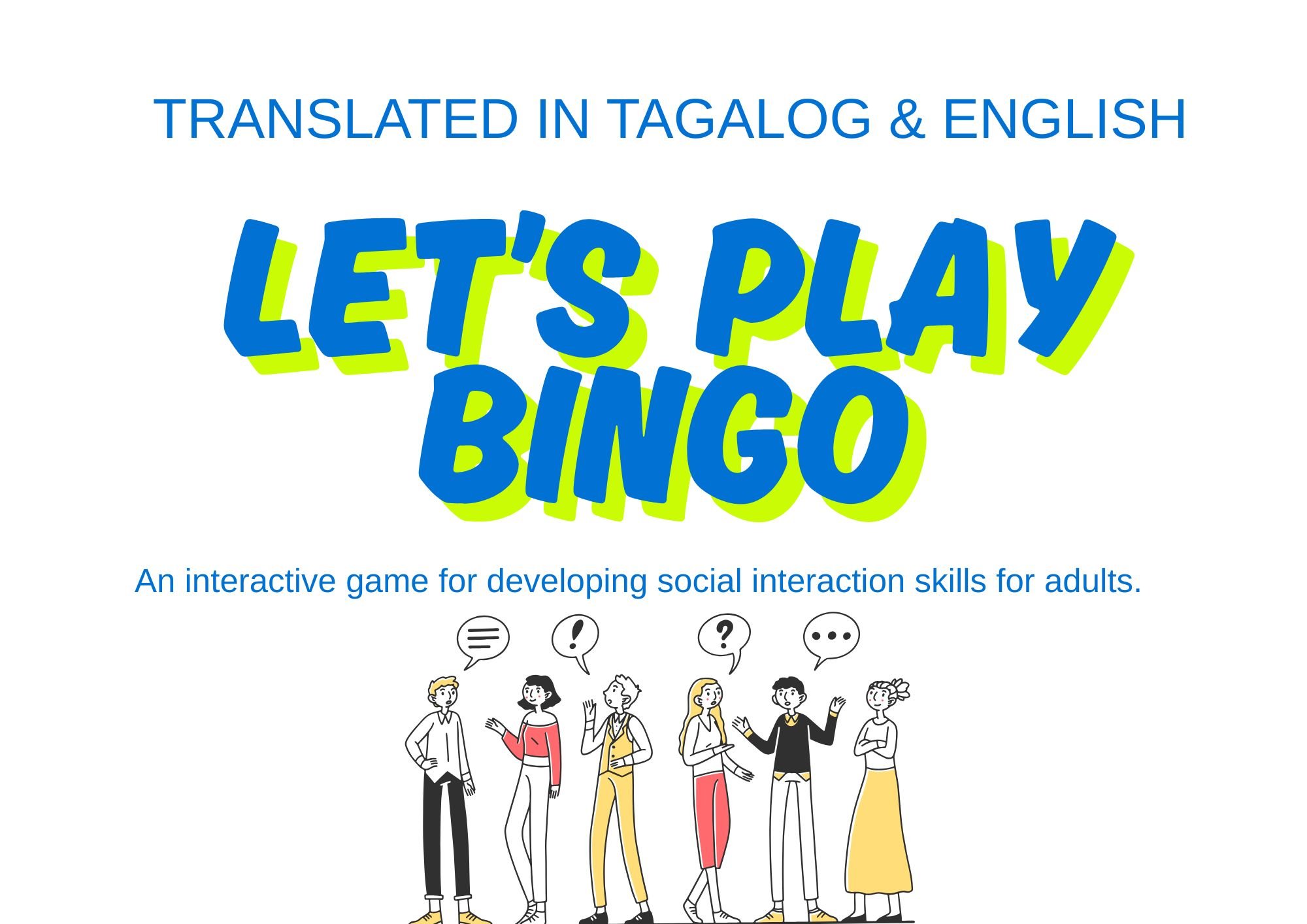 Activity-Let's Play Bingo