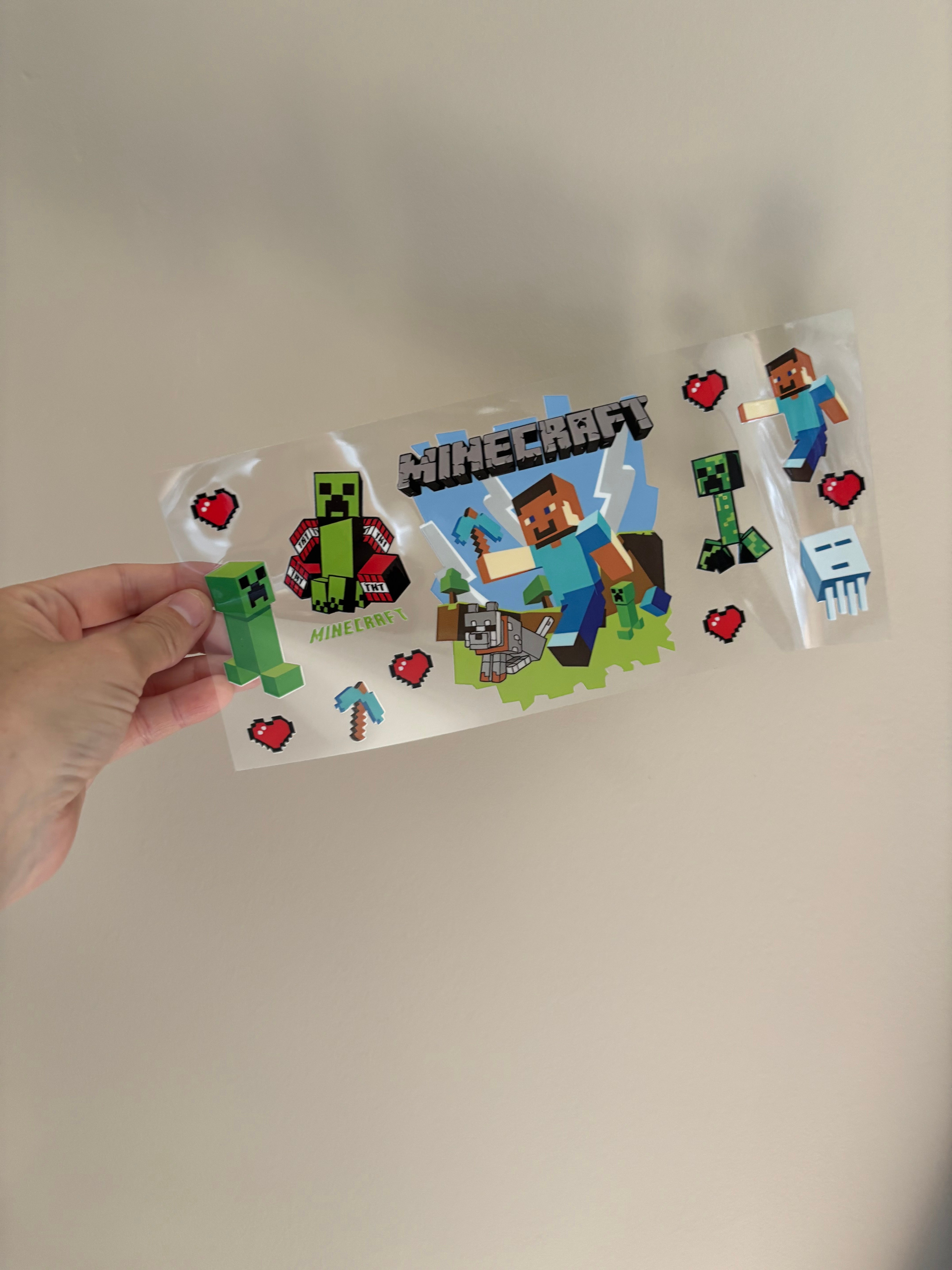 Minecraft - UV DTF wrap - Payhip