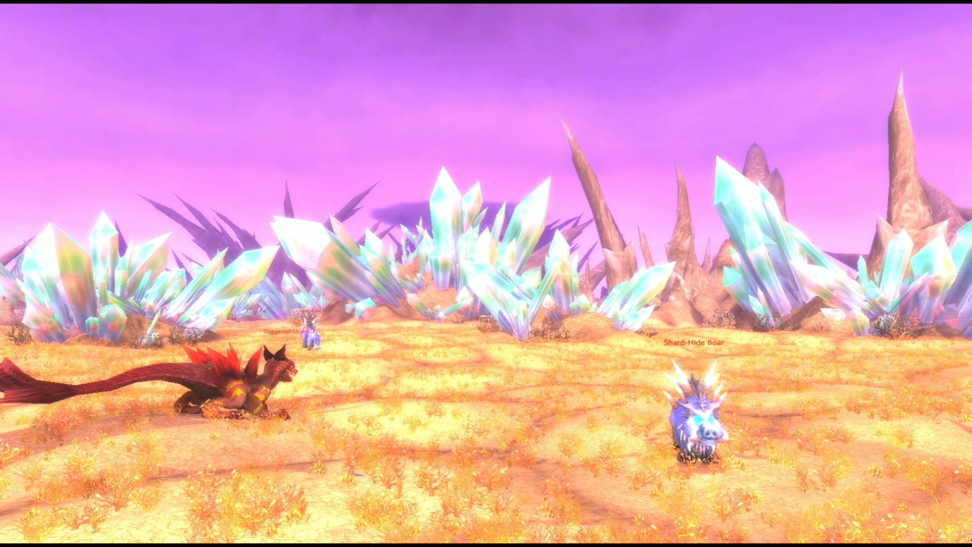 Blade's Edge Mountains Crystal Fields Screensaver - World of Warcraft ...