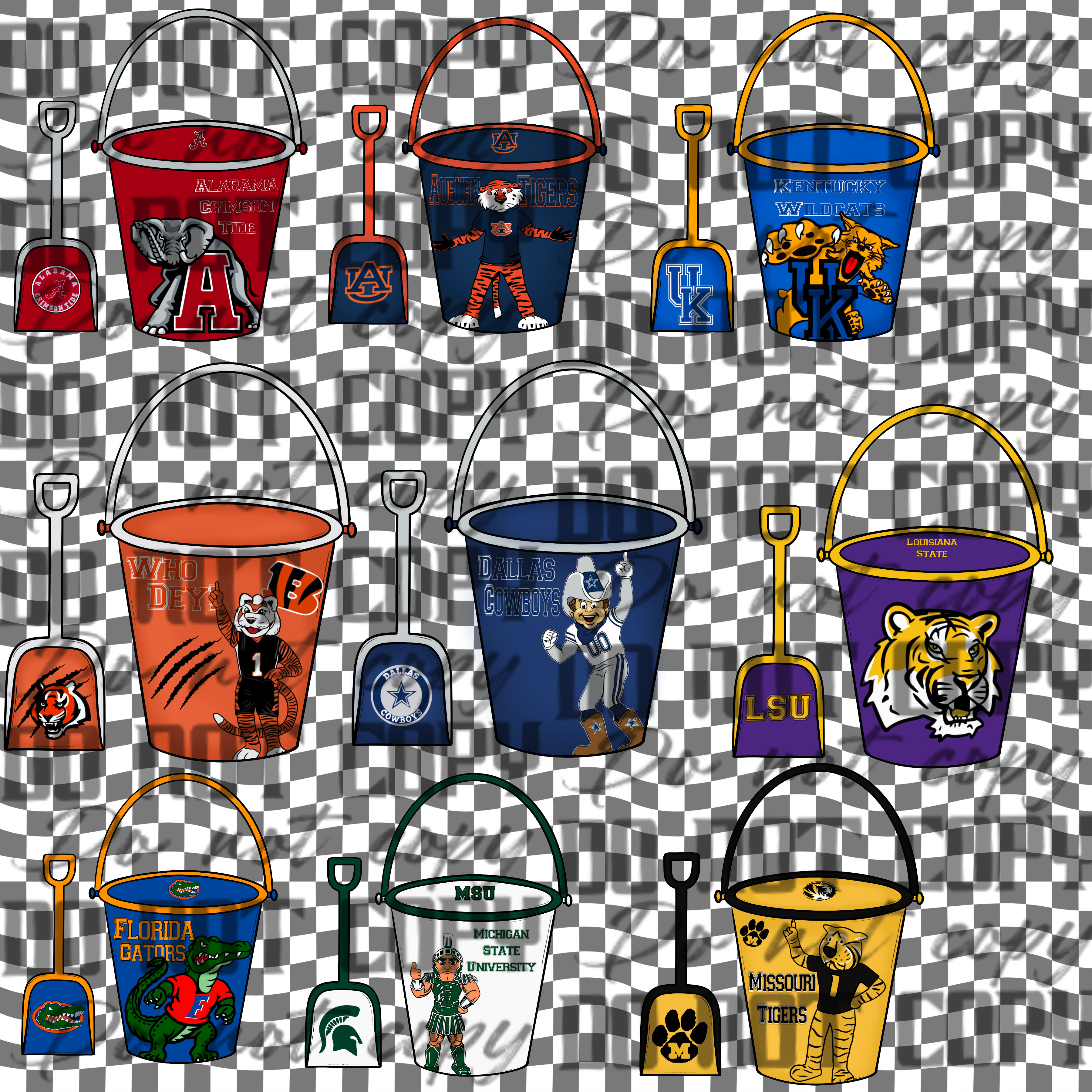 Team Buckets - Payhip