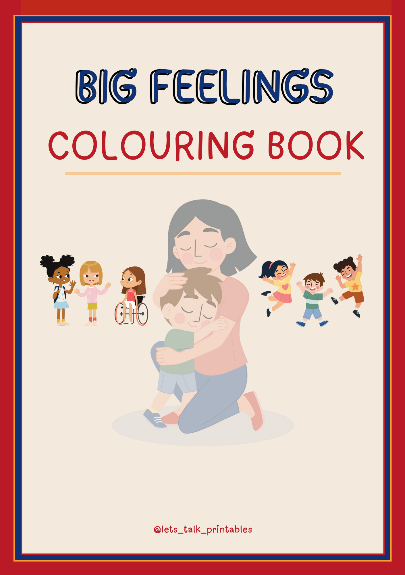Big Feelings Colouring Book PDF version - Payhip