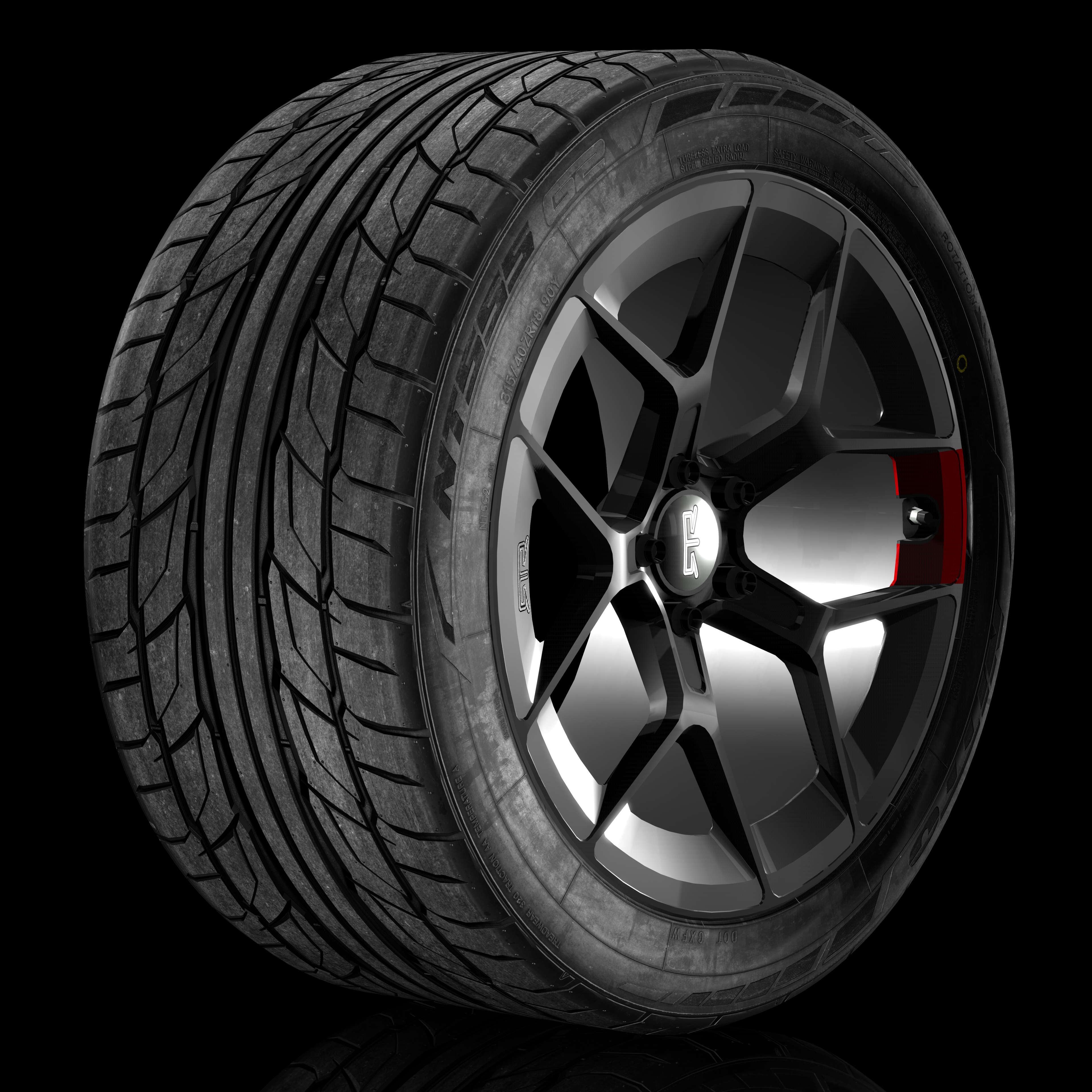 NITTO NT555G2 315/40R18 tires