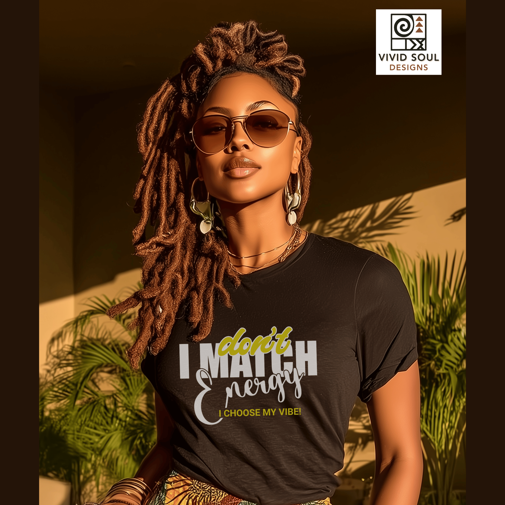 I Don’t Match Energy – I Choose My Vibe Tee - Payhip