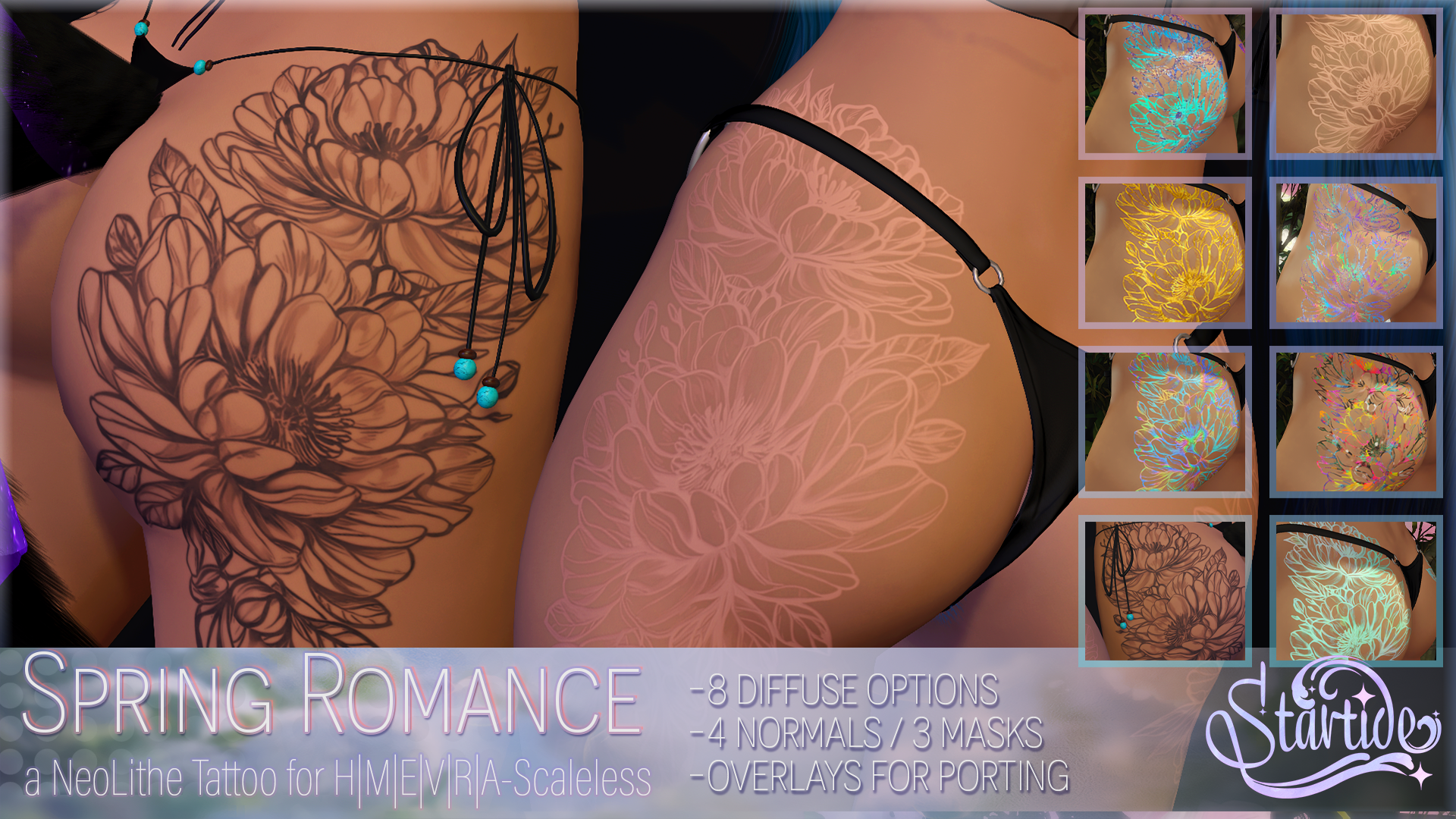 Spring Romance - Tattoo - Payhip