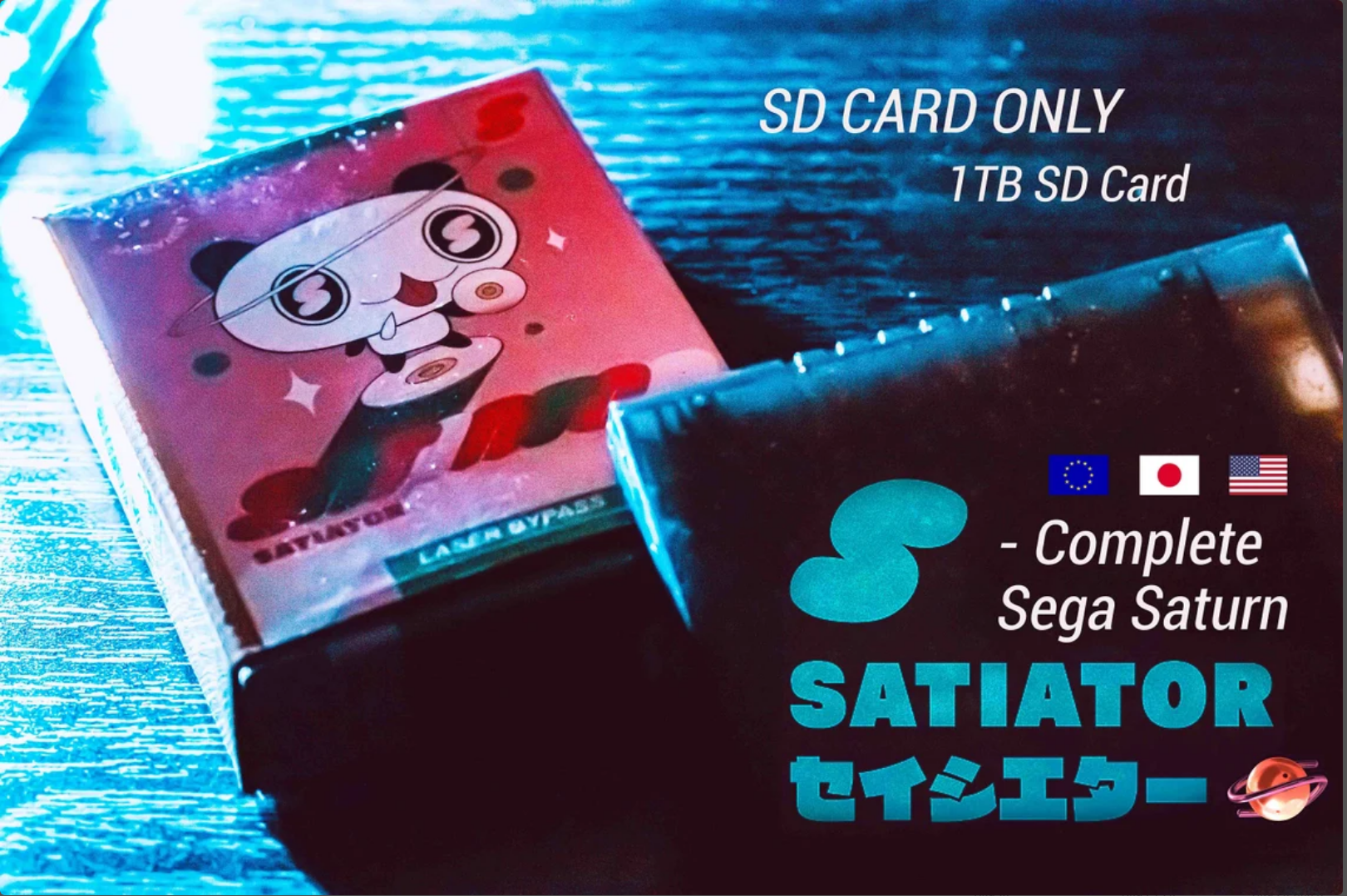 SD Card Only - SATITATOR - Complete SATURN Collection ~ Fully Loaded ...