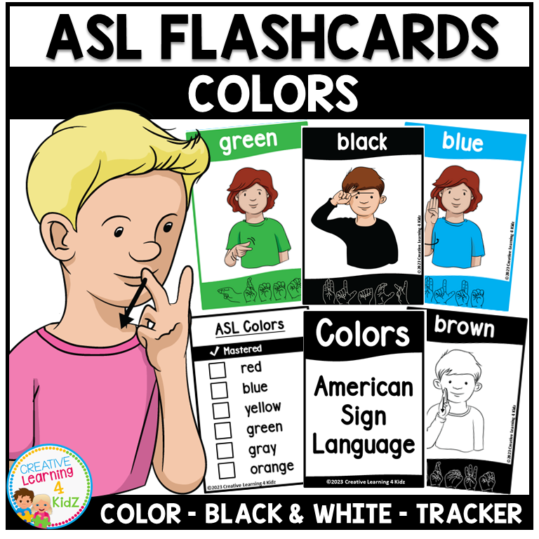 Creative Learning 4 Kidz - American Sign Language (ASL)