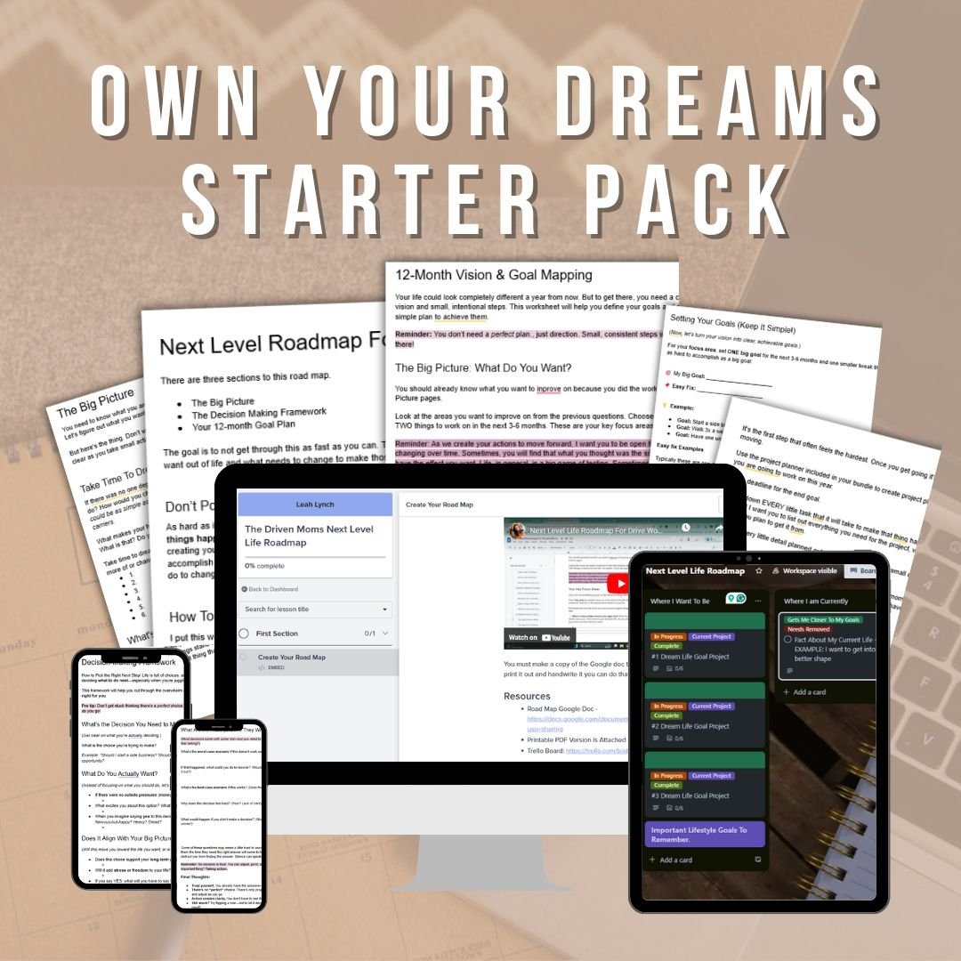 BUNDLE: Own Your Dreams Starter Pack - Payhip