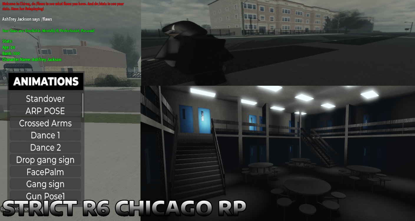 STRICT r6 Chicago RP game, w/ TRAIT, and STAT System - Payhip