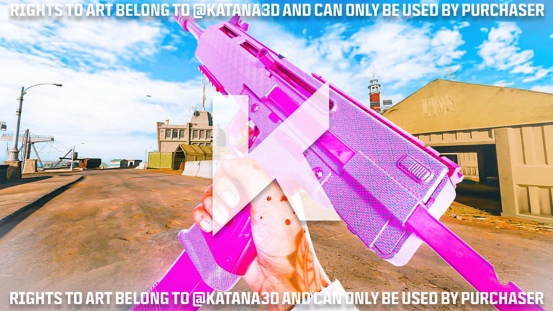COD/Warzone Thumbnail - Plague Diamond Tanto (Verdansk Rebirth) - Payhip