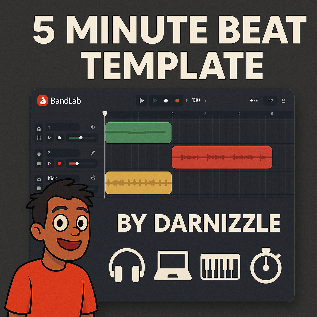 🎹 5 MINUTE BANDLAB BEAT TEMPLATE – BY Darnizzle - Payhip