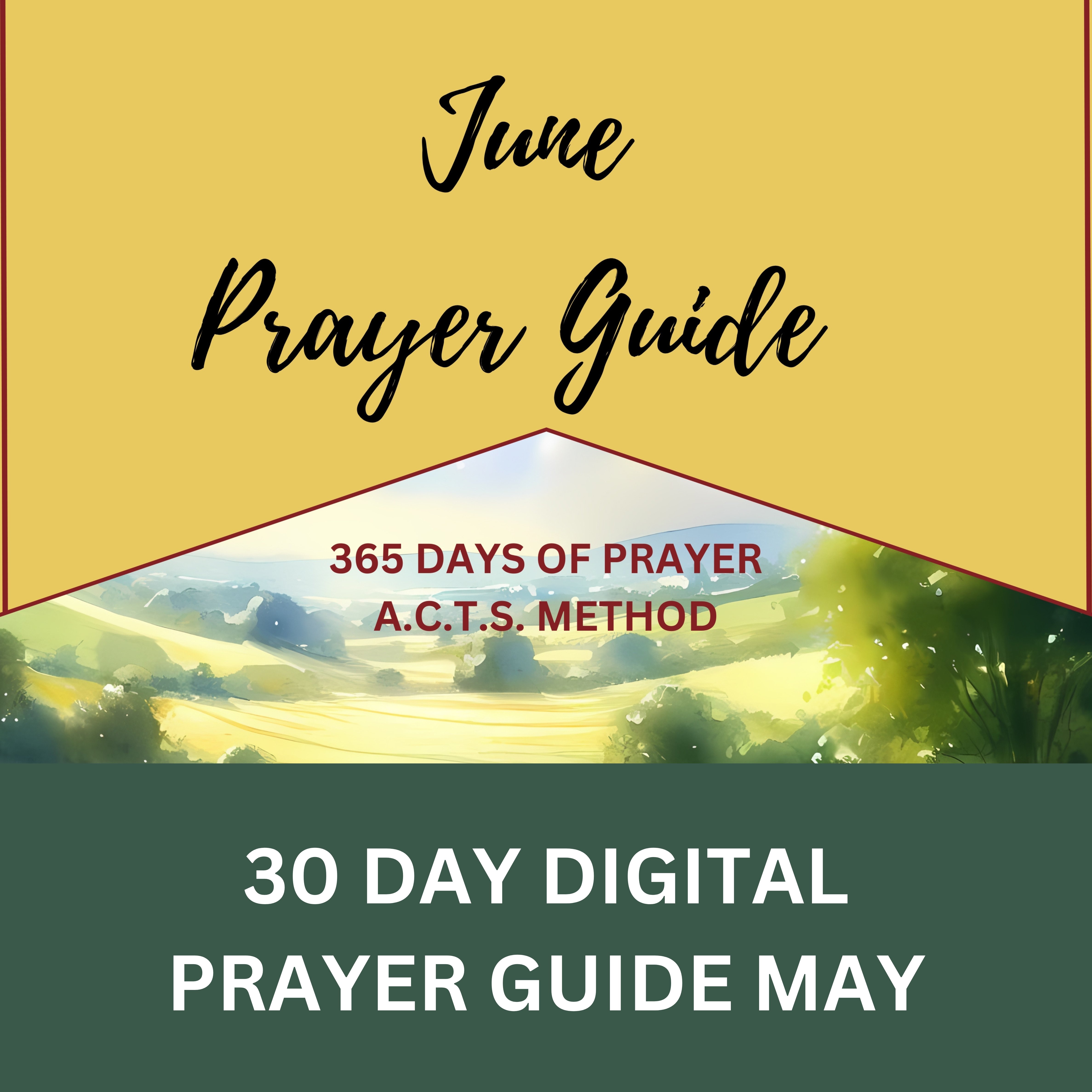 June Prayer Guide (365 Days Of Prayer Challenge) PDF. - Payhip