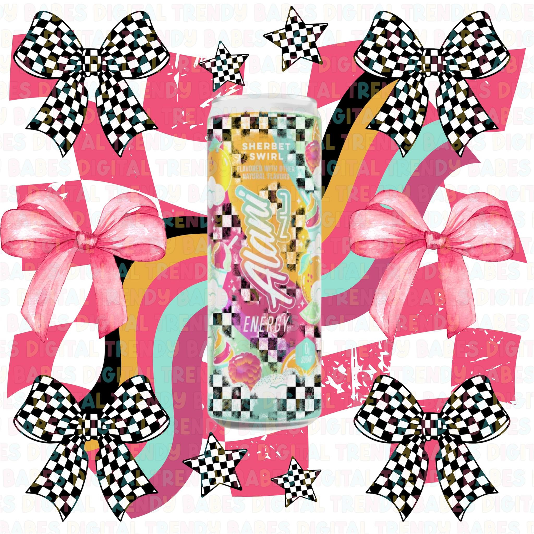 Sherbert Bows Check - PNG - Payhip