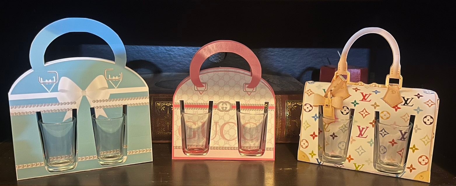 Purse shot glass holders - Payhip