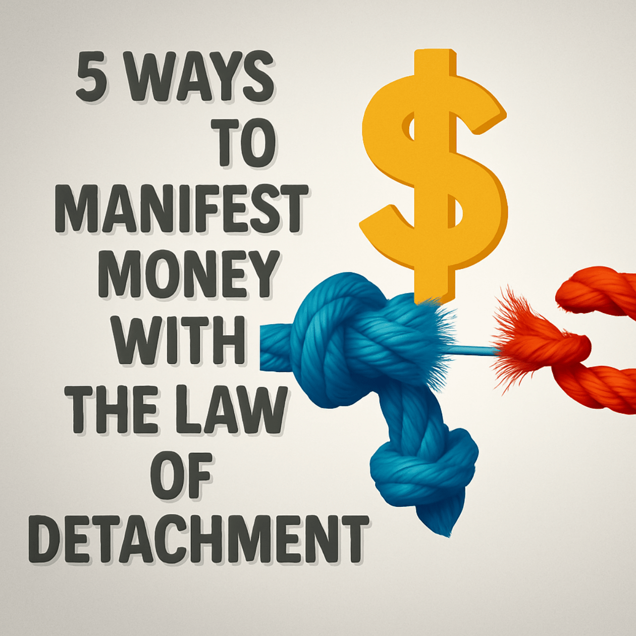5 Ways to Manifest Money with the Law of Detachment