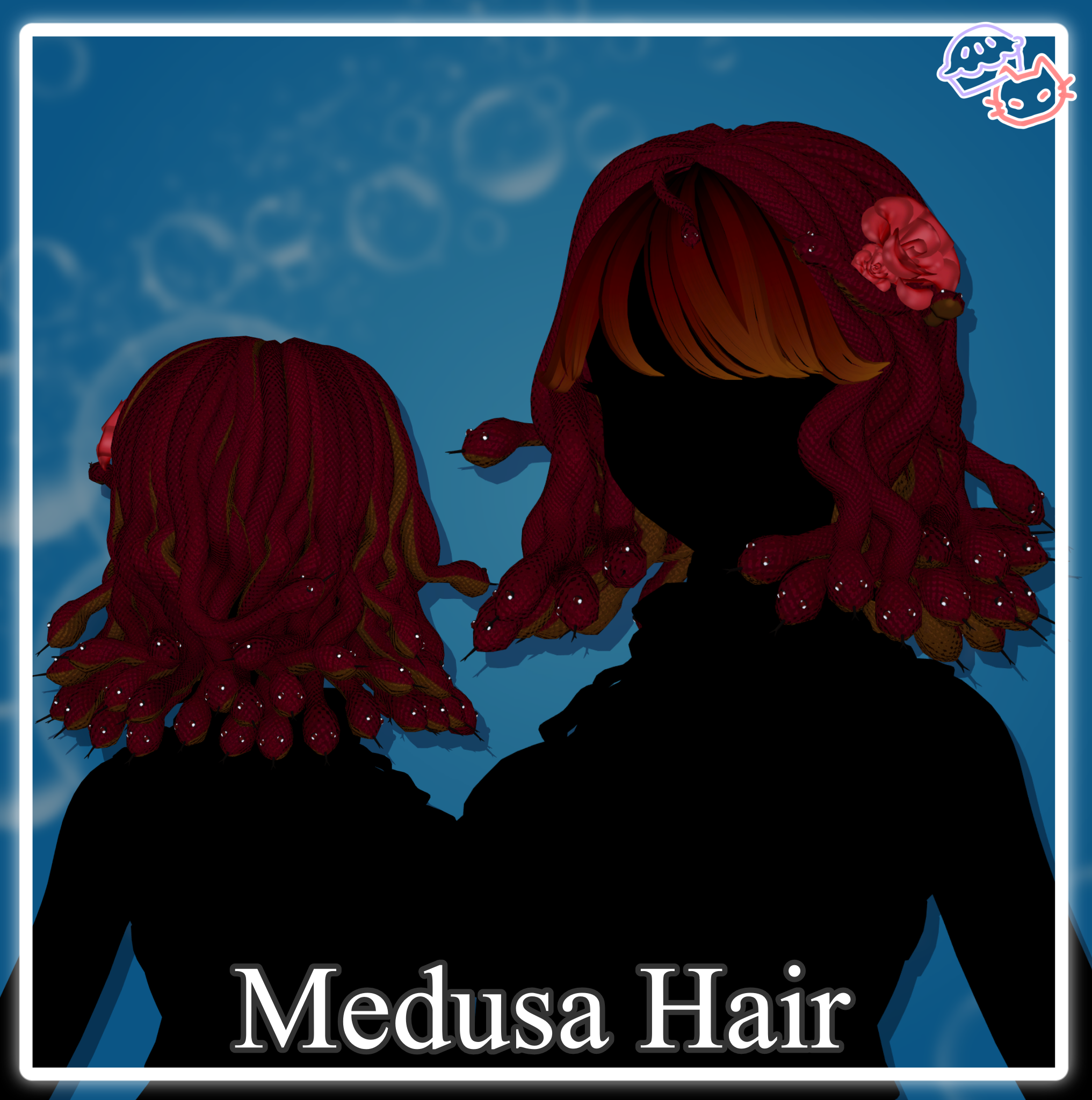Medusa hair
