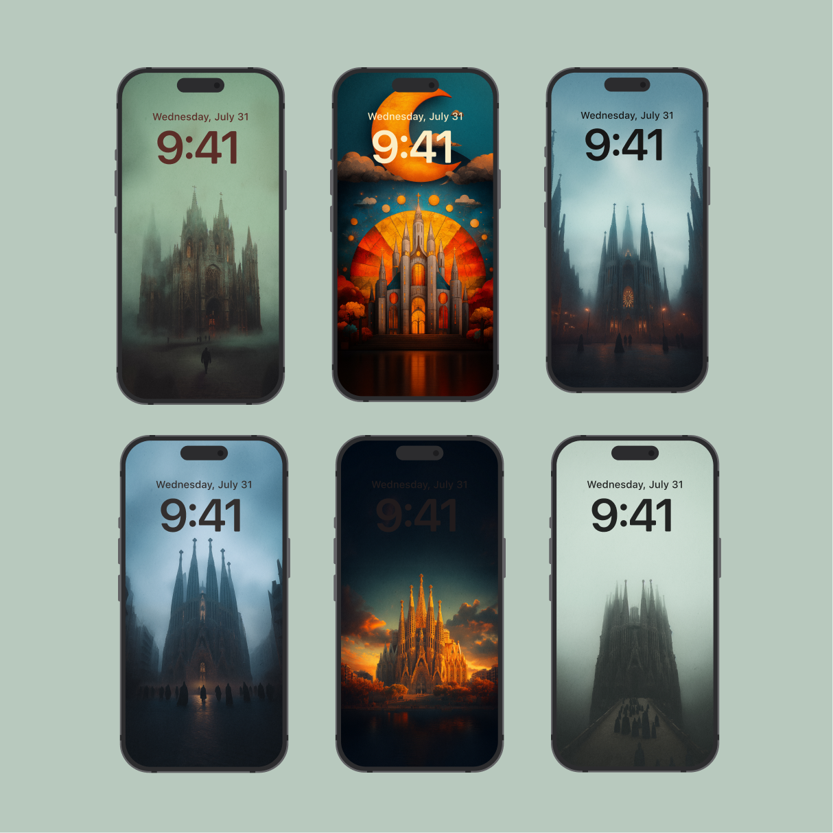 Take me to Church — High-Res Wallpaper Packs - Payhip