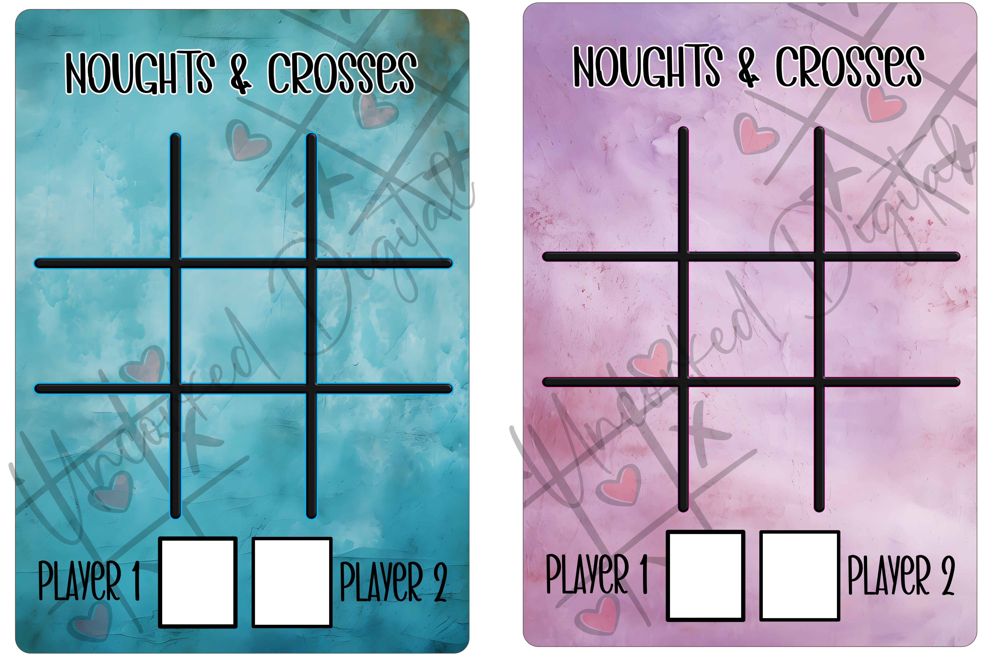 Resizable A5 noughts and crosses designs x 2 - Payhip
