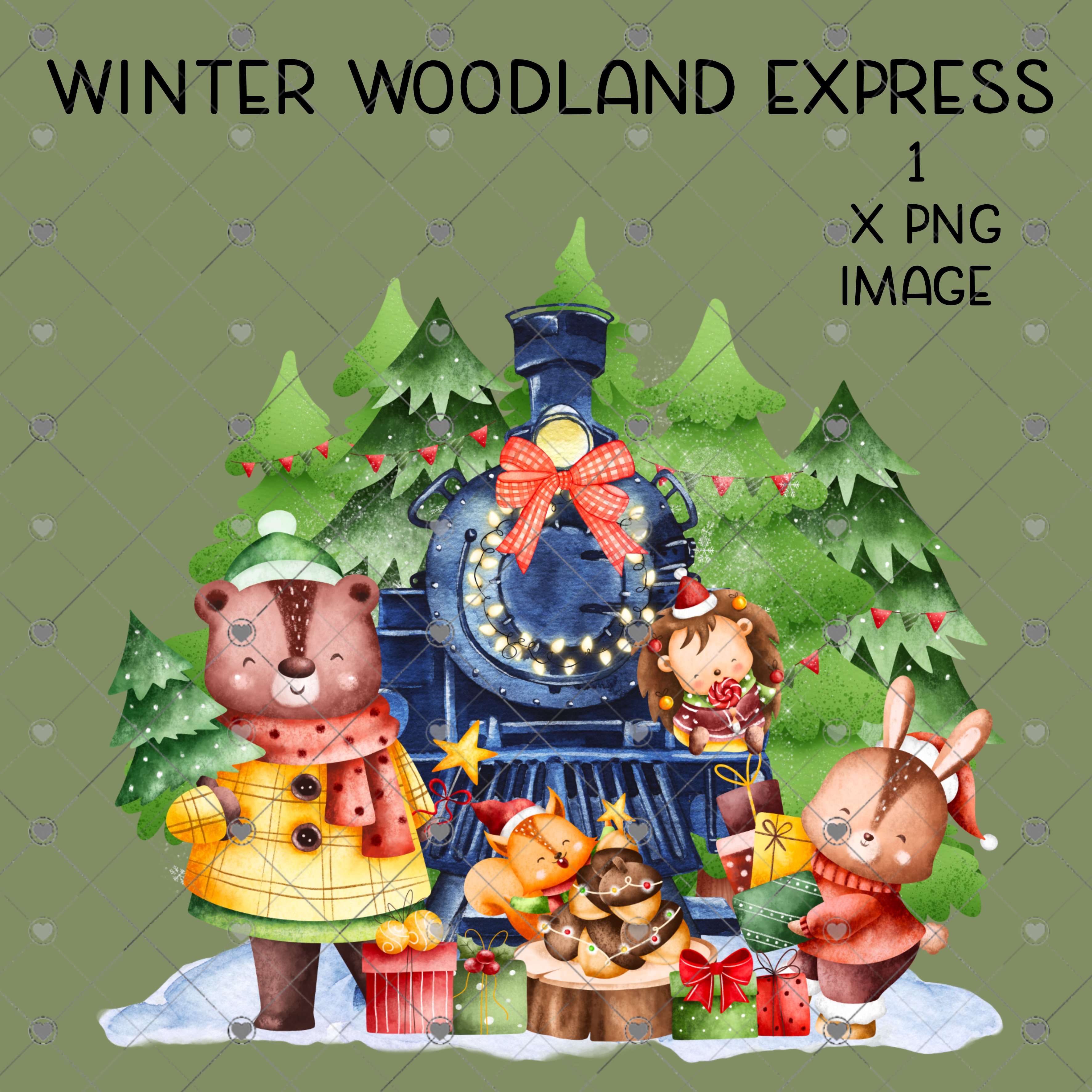 Winter Woodland Express - Payhip