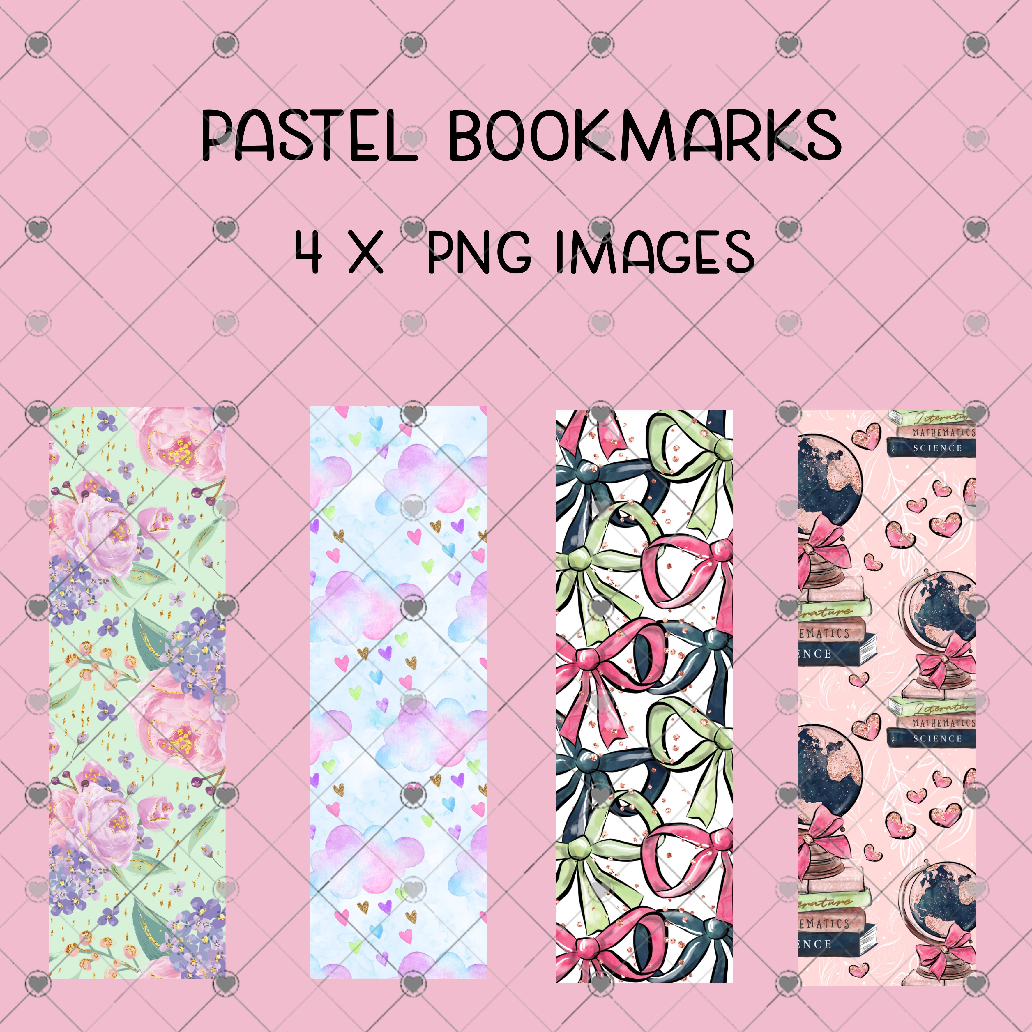 Pastel Bookmarks - Payhip