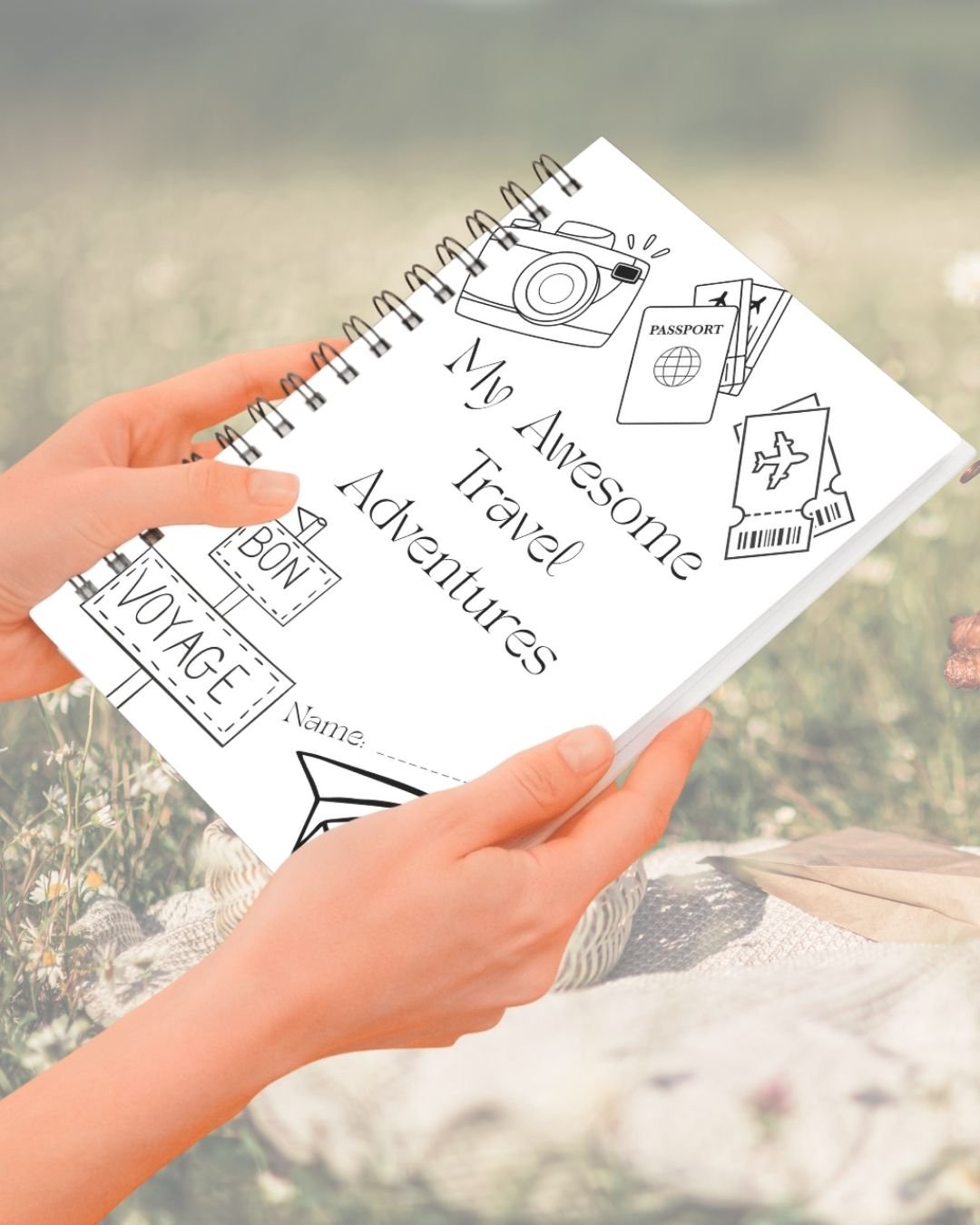 🌟 Kids' Travel Journal & Coloring Book | Fun Drawing & Adventure Log ...