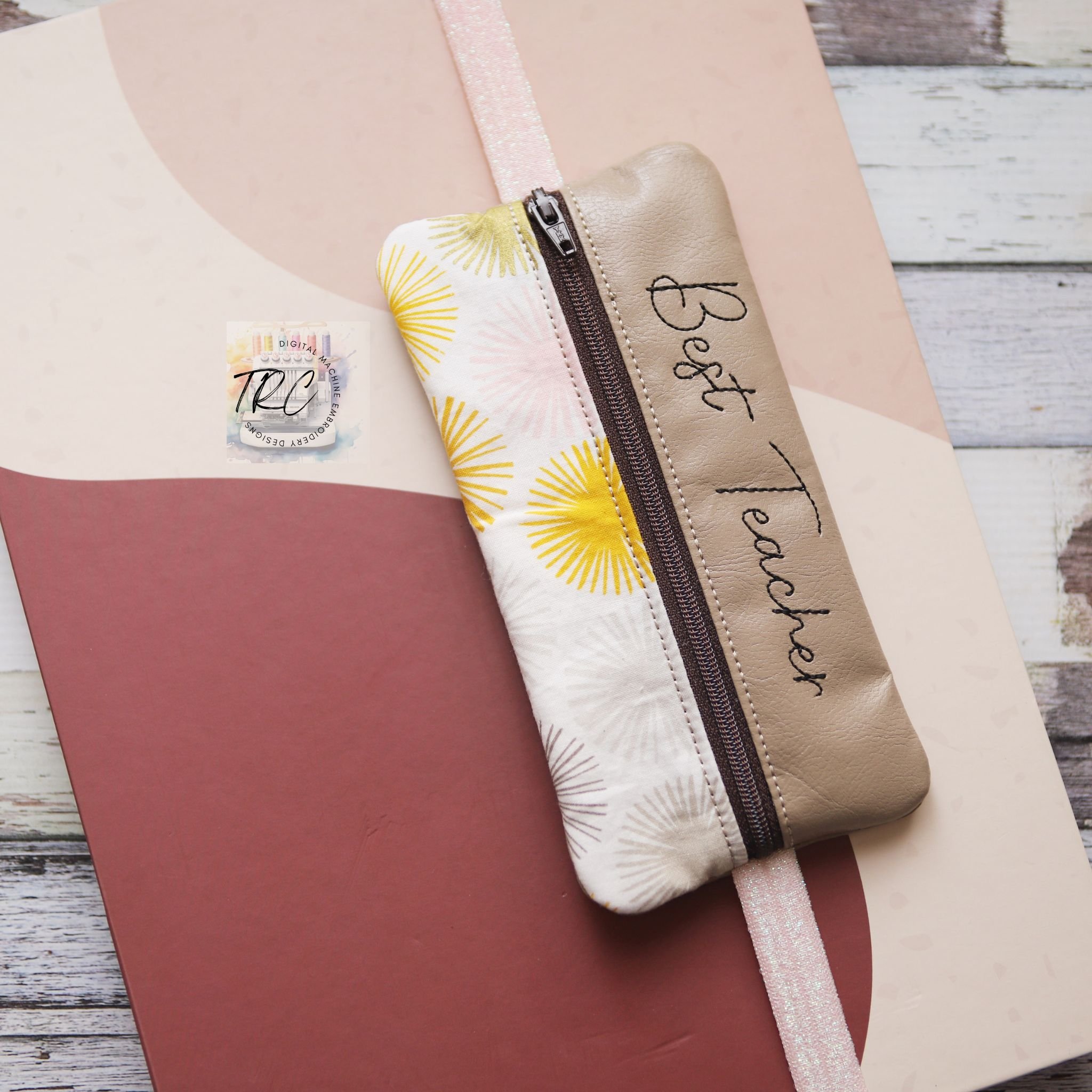 Best Teacher Notebook Pencil Pouch - Payhip