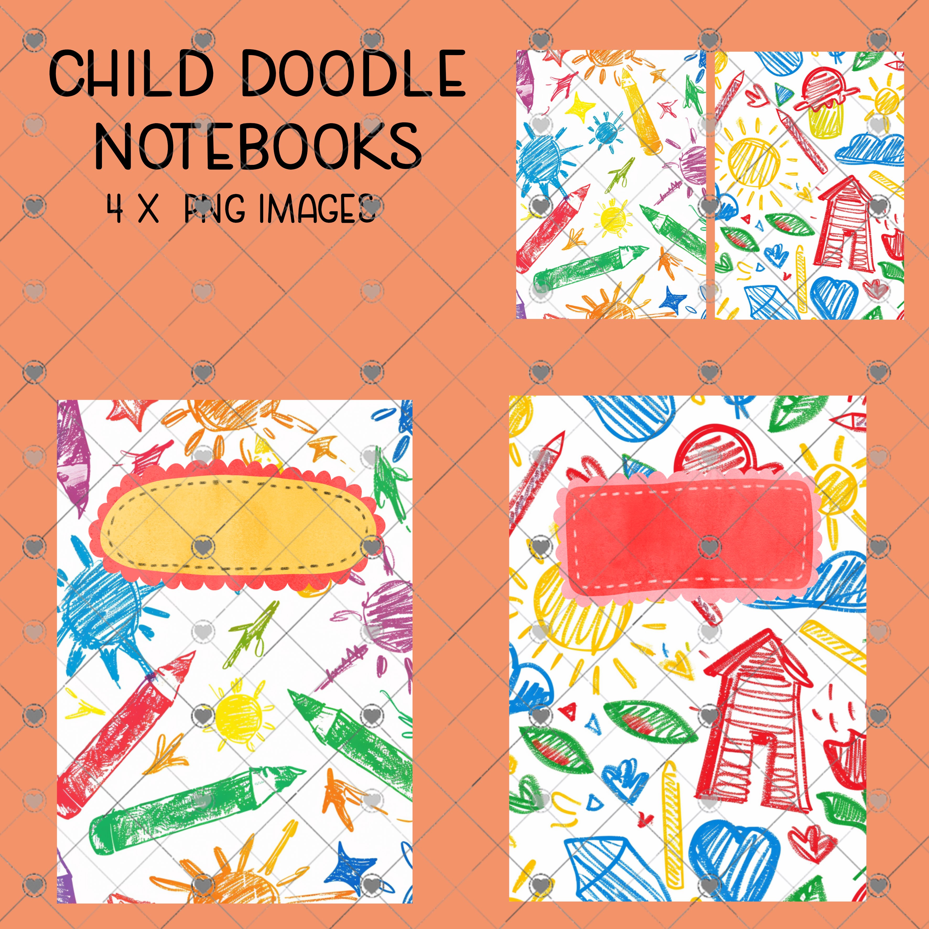 Child Doodle Notebooks - Payhip