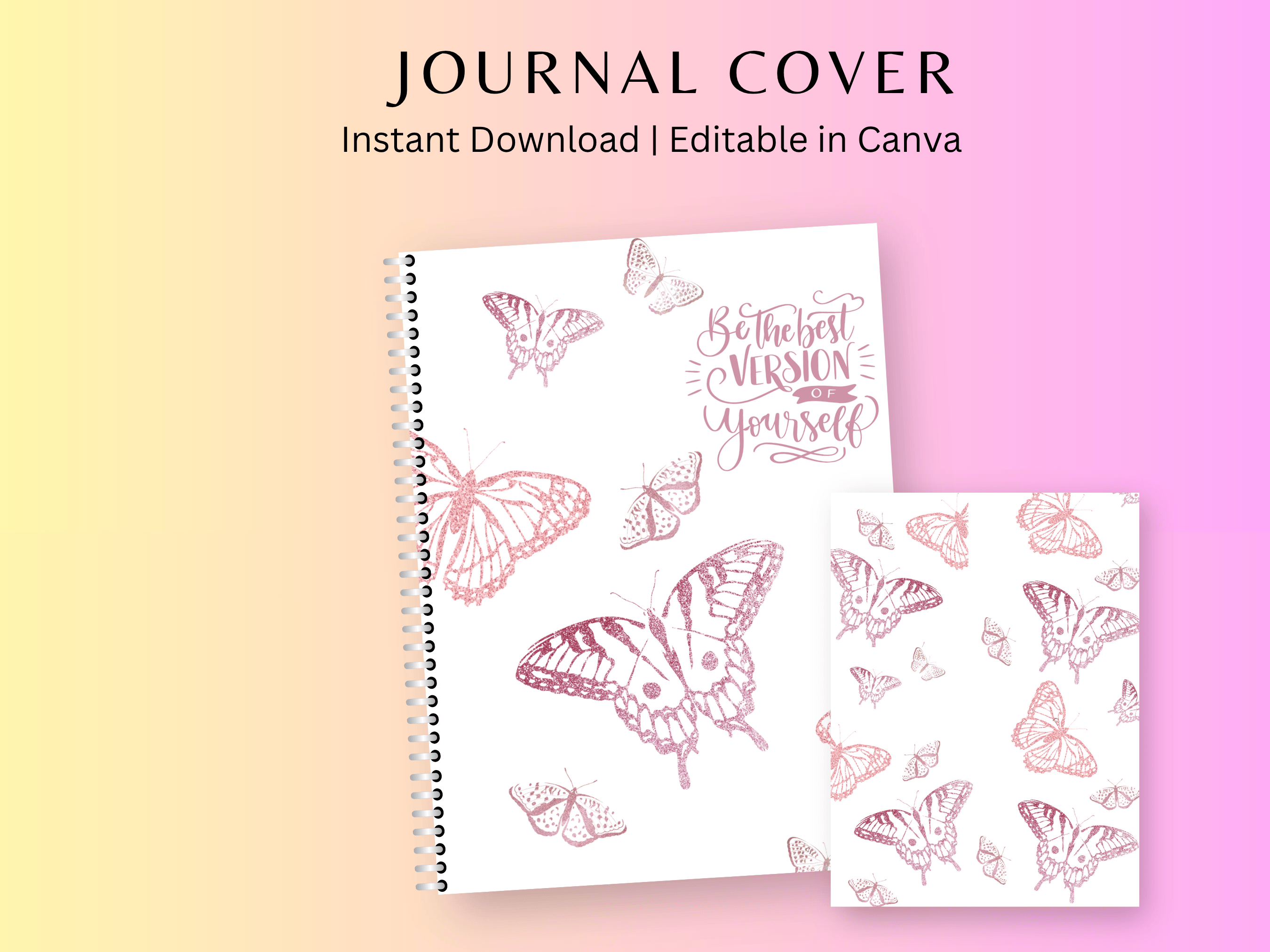 BE YOURSELF JOURNAL COVER - Payhip