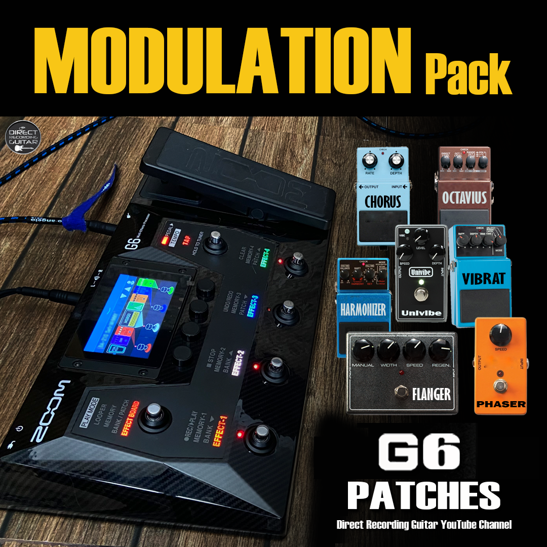 ZOOM G6 Patches / Presets - Payhip