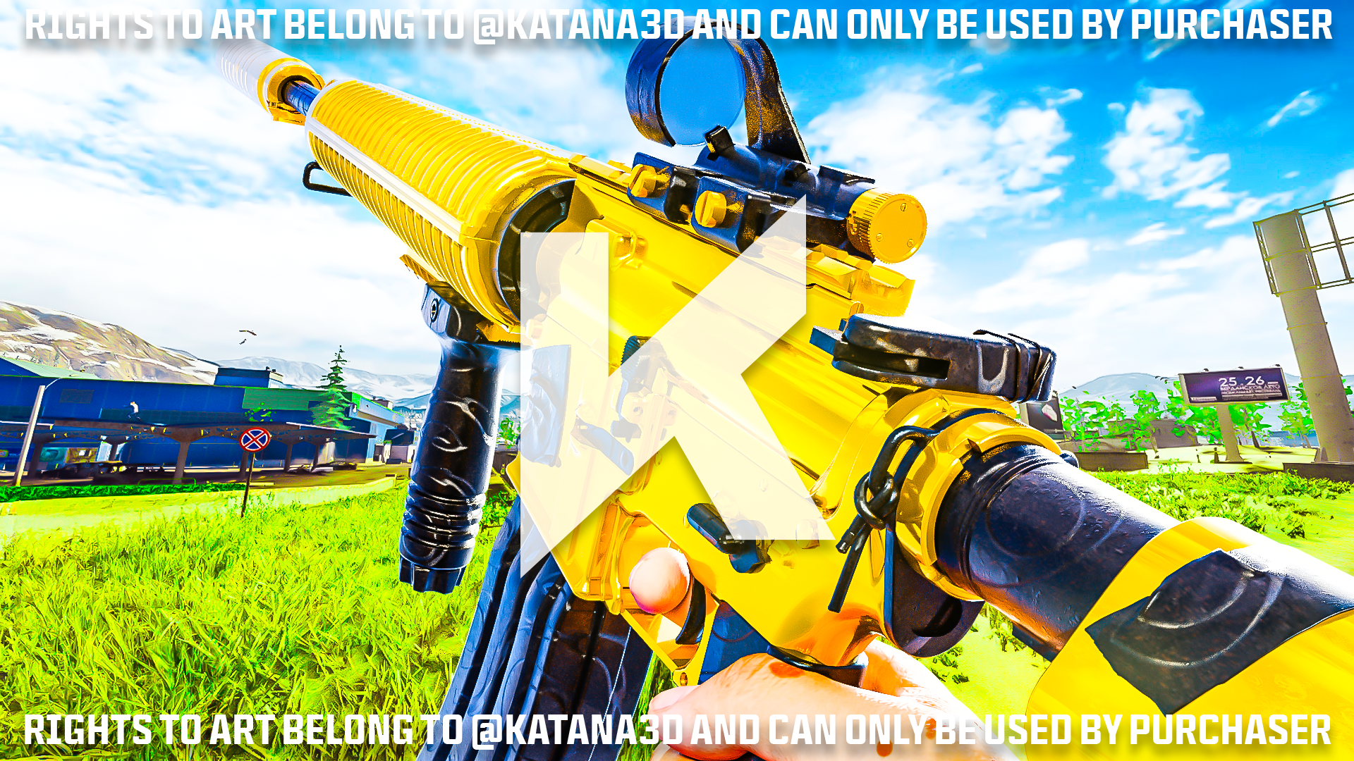 COD/Warzone Thumbnail - Gold XM4 (Verdansk Rebirth) - Payhip
