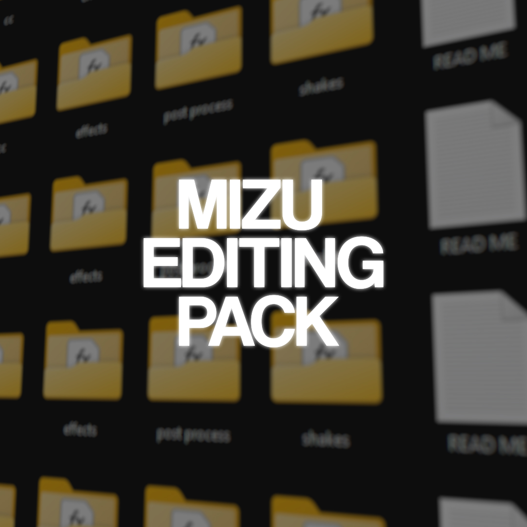 mizuhate editing pack - Payhip